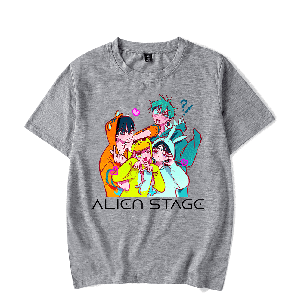 Alien Stage Merch T-Shirt Short Sleeve ALNST Casual Pajamas T Shirts ...