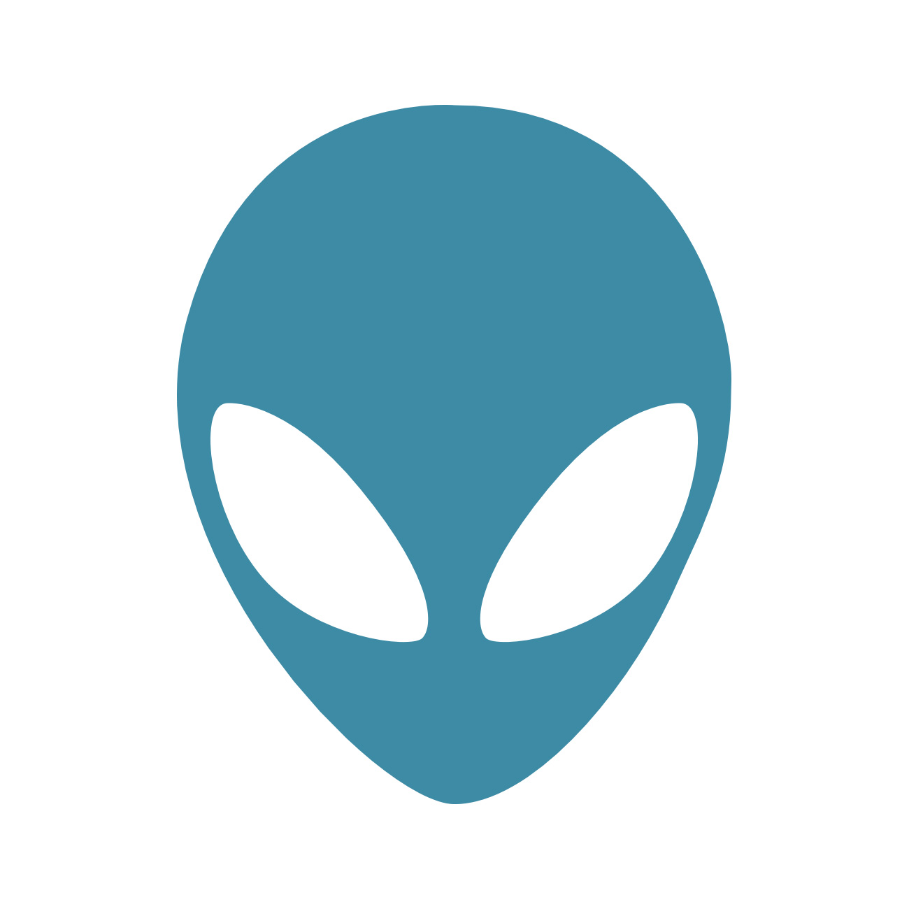 Alien Sticker Decal Die Cut - Self Adhesive Vinyl - Weatherproof - Made ...