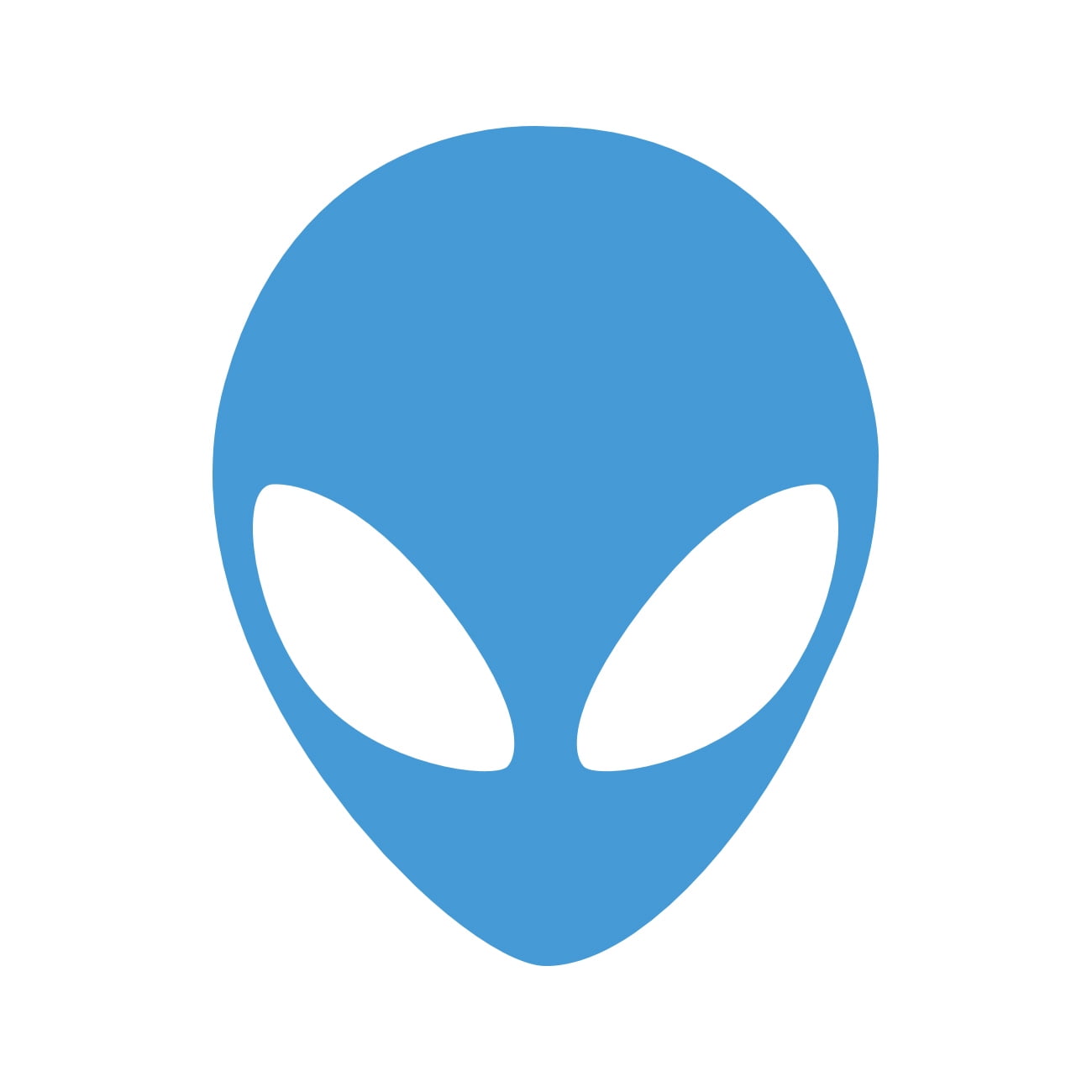 Alien Sticker Decal Die Cut - Self Adhesive Vinyl - Weatherproof - Made ...