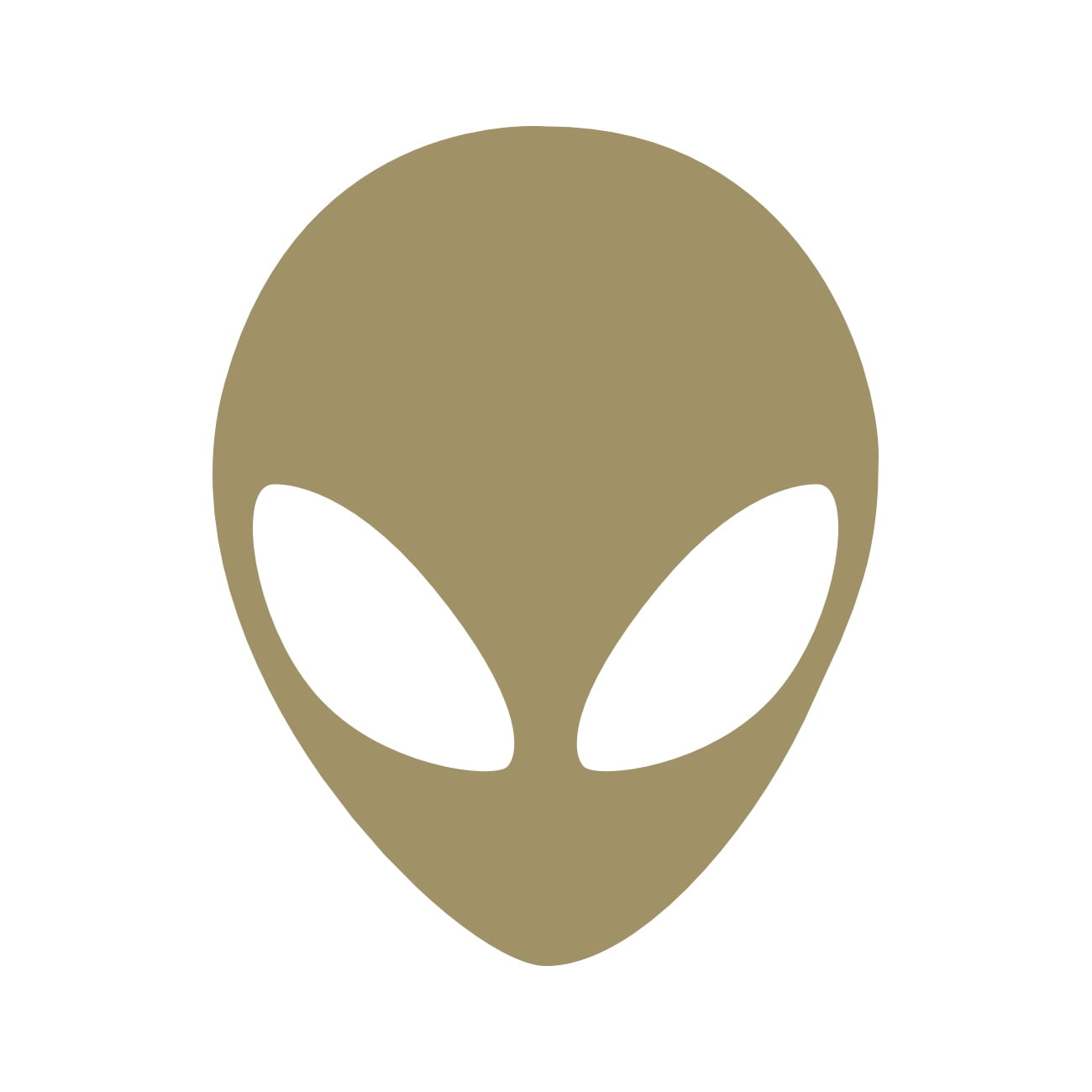 Alien Sticker Decal Die Cut - Self Adhesive Vinyl - Weatherproof - Made ...