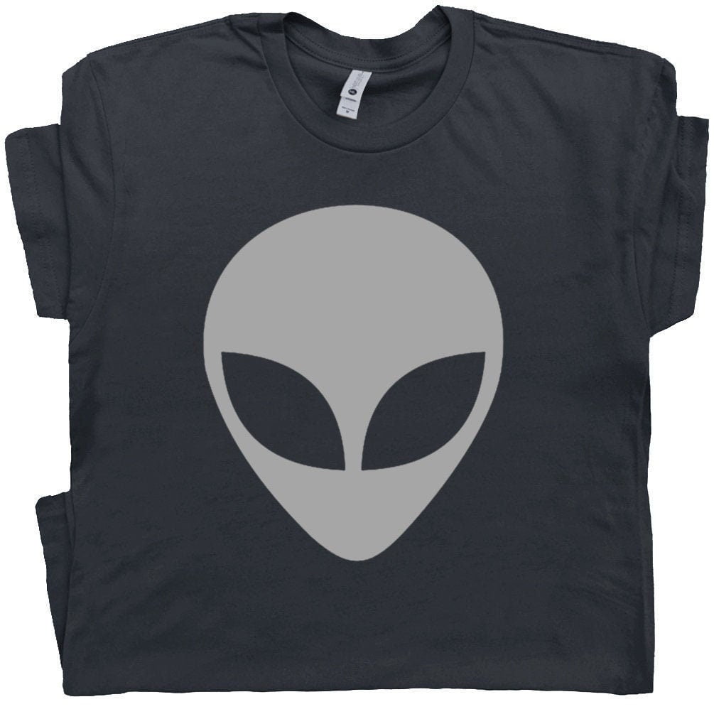 Alien T Shirt Alien Head Ufo Tee Shirt Cool ET Graphic Storm Area 51 T ...
