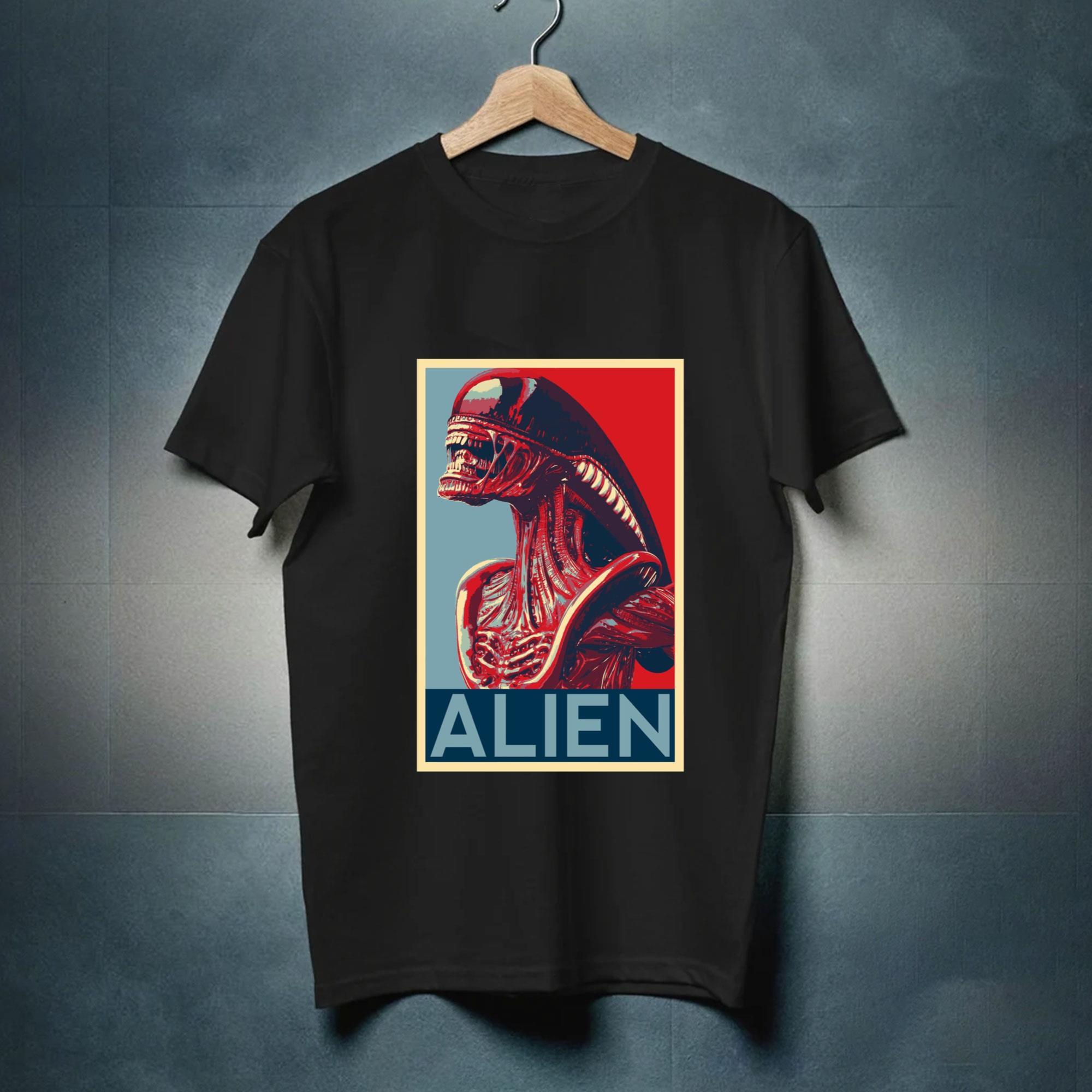 Alien T-Shirt, Mens Xenomorph Nostromo Movie Movie Film 70s 80s SCi FI ...