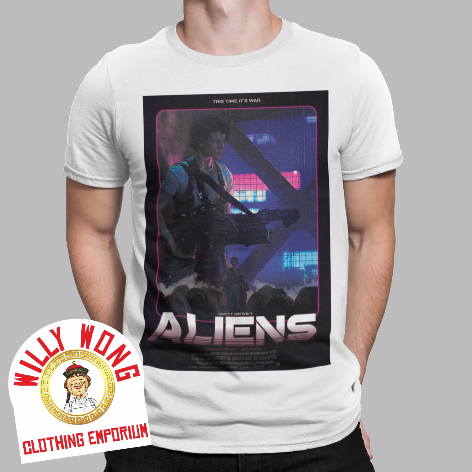 Alien T-Shirt Ripley Movie Film Action Space SCI FI Retro Aliens 70s ...