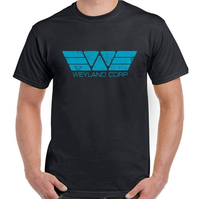 Alien T Shirt Weyland Corp Mens Retro Predator Prometheus Nostromo