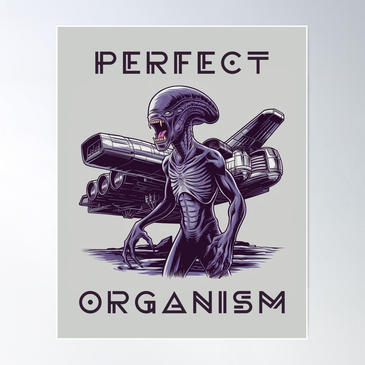 Alien - The Perfect Organism Poster Wall Art, Modern Wall Decor For ...