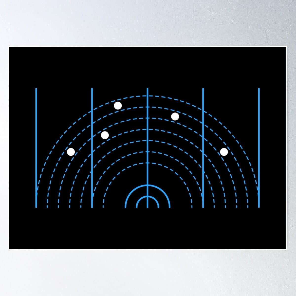 Alien Tracker Poster Wall Art, Modern Wall Decor For Living Room ...