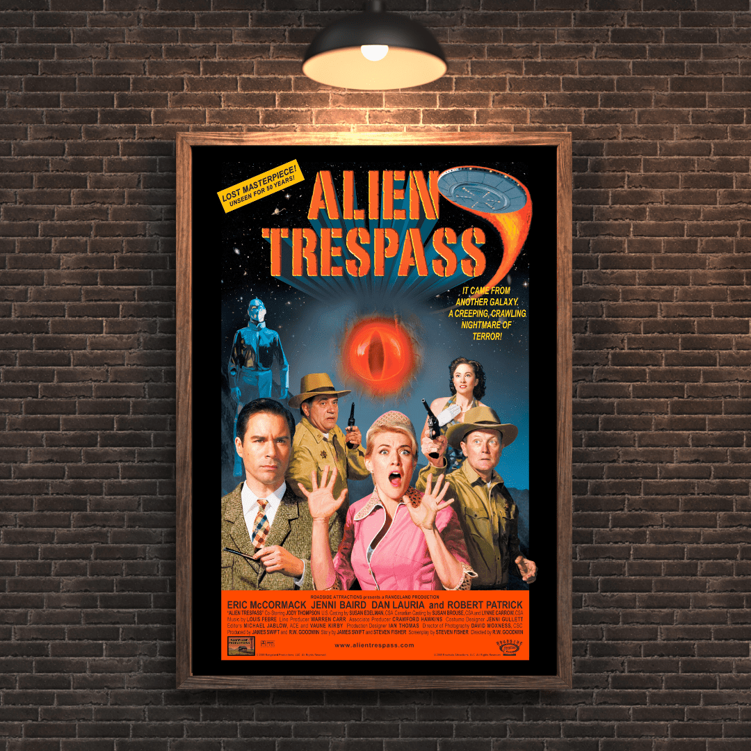 Alien Trespass Movie Poster - Vintage Sci-Fi Cult Classic Collectible ...