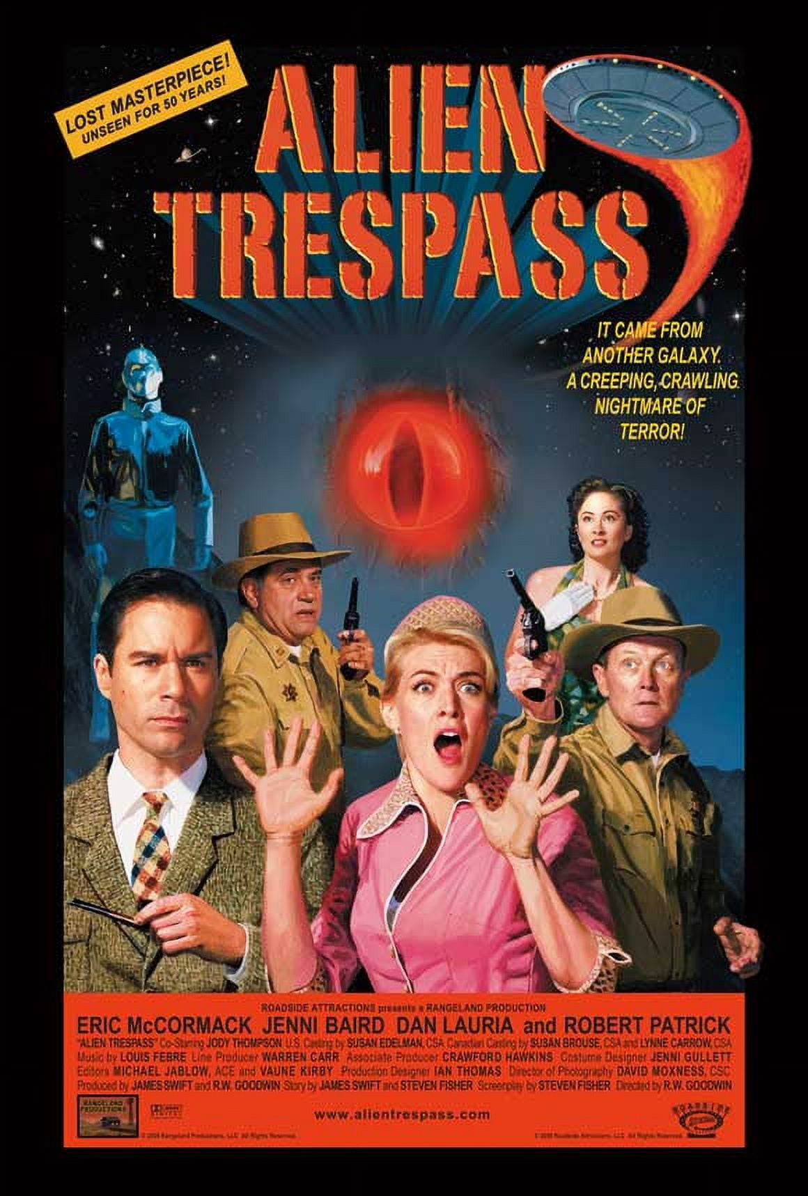 Alien Trespass - movie POSTER (Style A) (11" x 17") (2009) - Walmart.com
