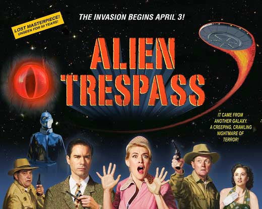 Alien Trespass - movie POSTER (Style B) (11" x 14") (2009) - Walmart.com