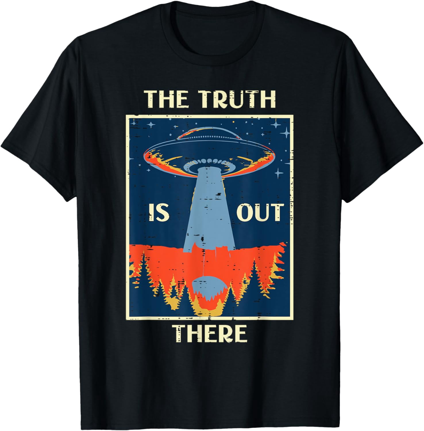 Alien UFO Truth Is Out There Flying Saucer Men Women Kids T-Shirt ...