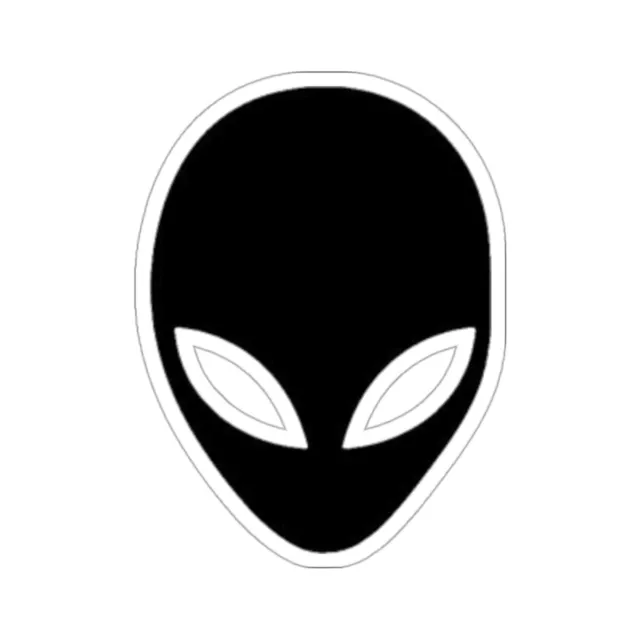 Alien Ufo Uap Bold Logo Scary Stylish Black Dark Sticker Vinyl Decal ...