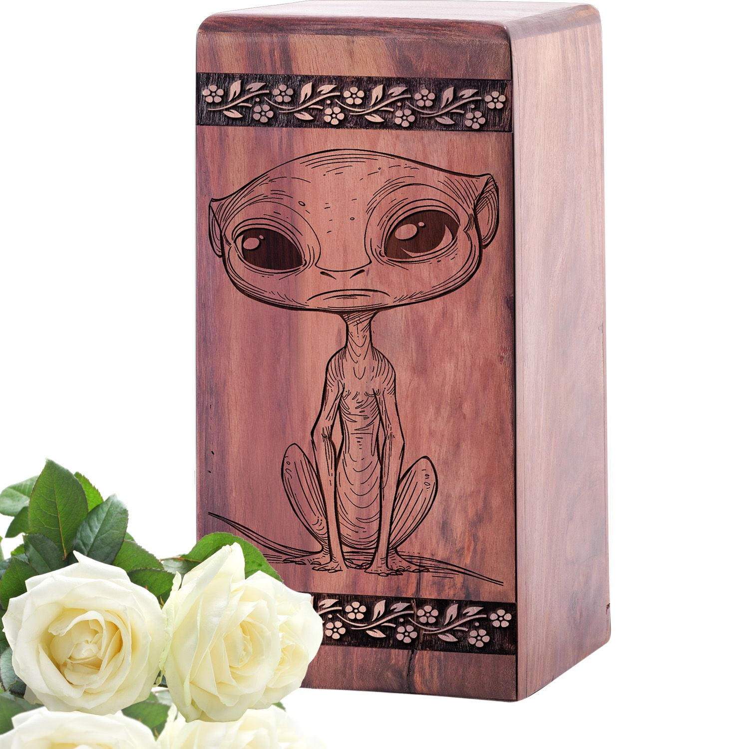 Alien Urn - Wooden Urns For Human Ashes Adult - Urns For Human Ashes ...