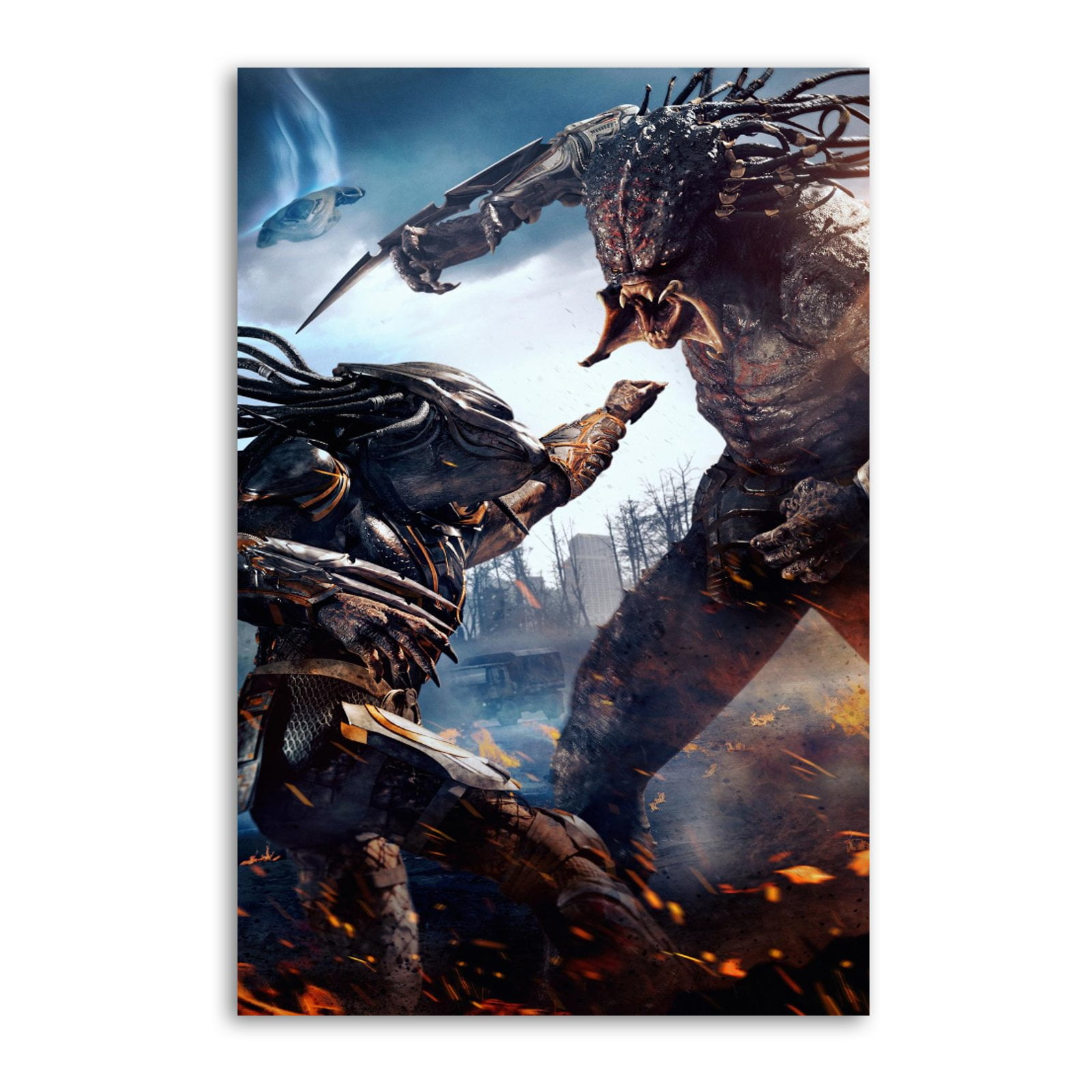 Alien VS Predator Elder Predator Artworks Picture Print Poster Wall Art ...