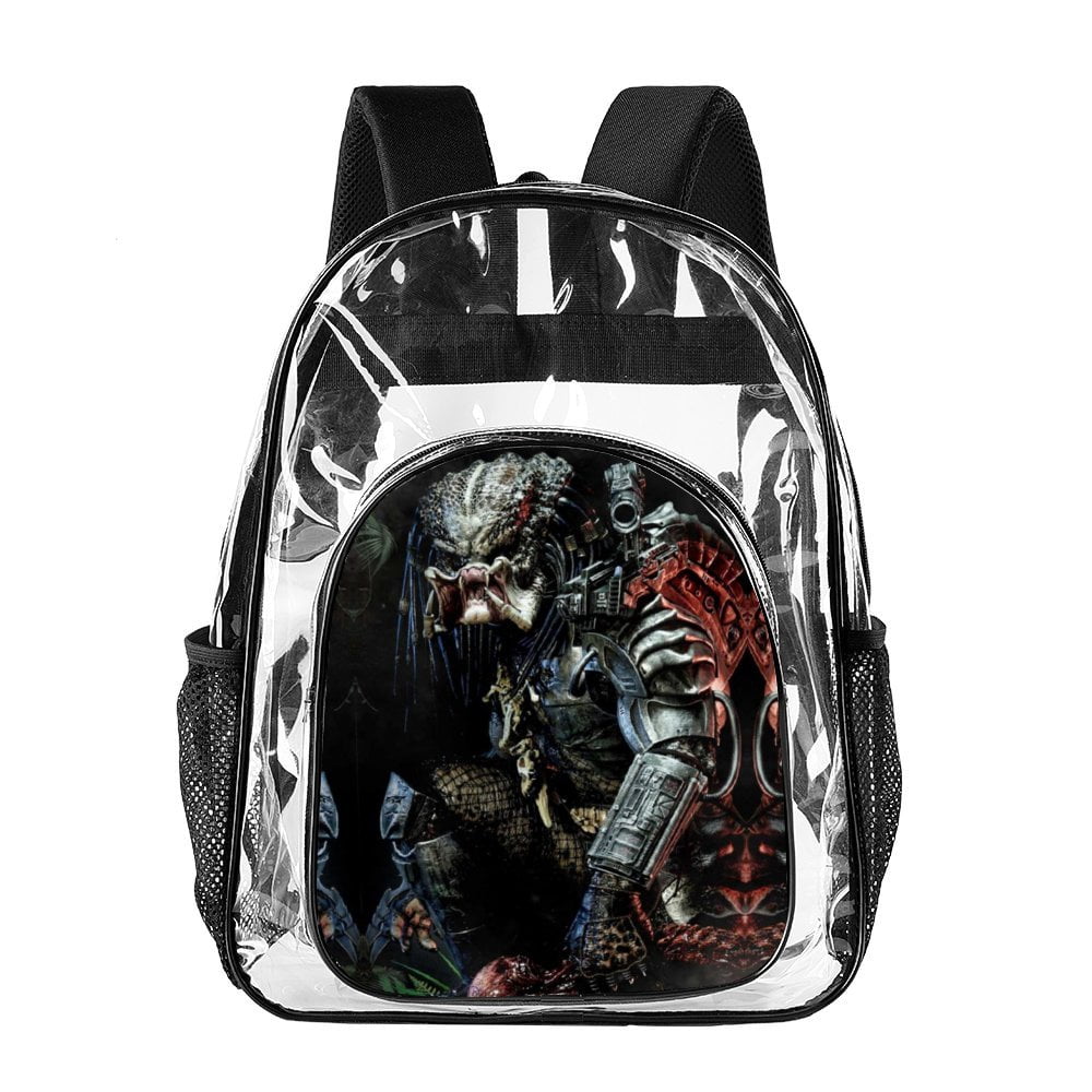 Alien-Vs-Predator 15 Cute Clear Backpack for Mens/Women Gifts Heavy ...