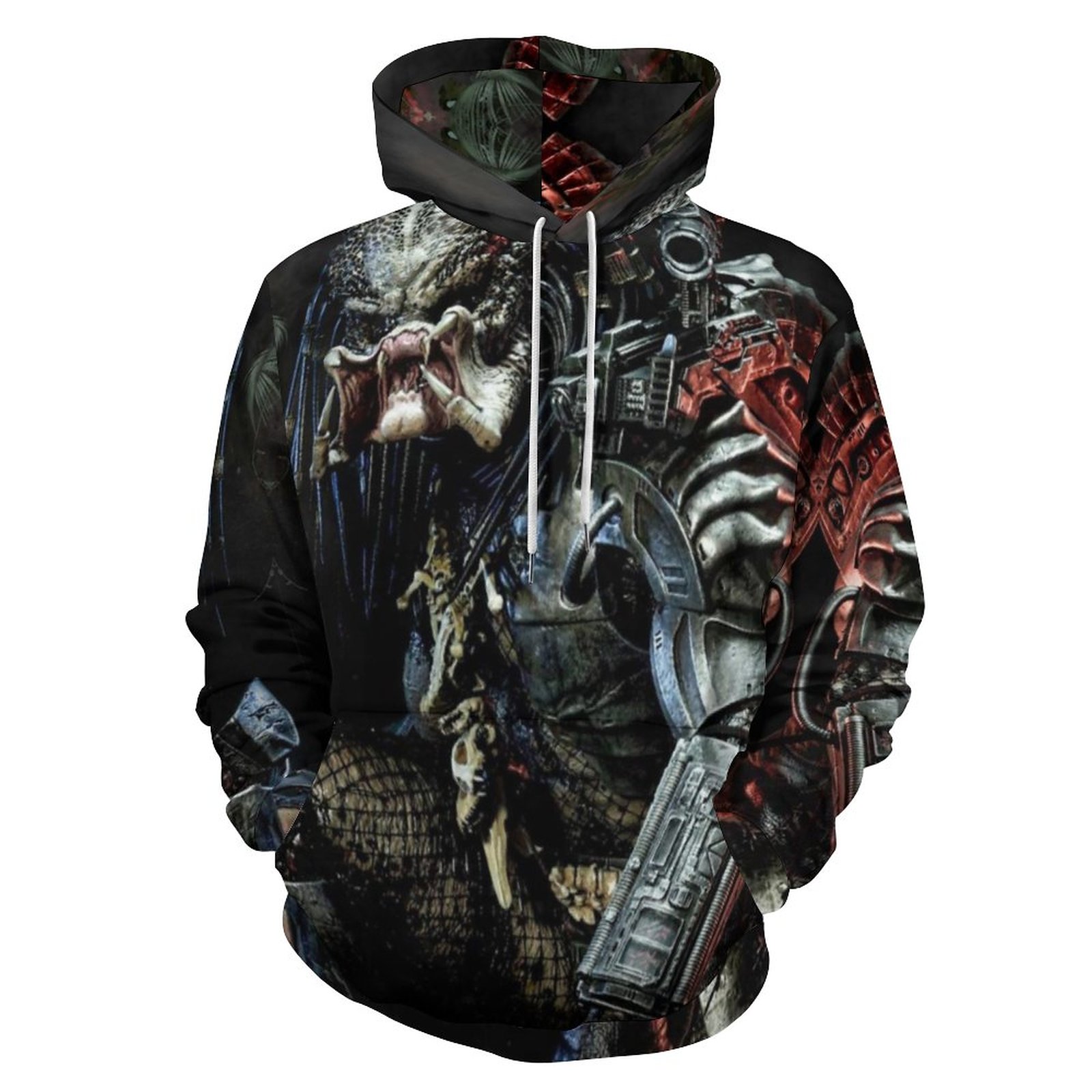 Alien-Vs-Predator 15 Men's Tops Novelty Hoodie Long Sleeve Fashion ...