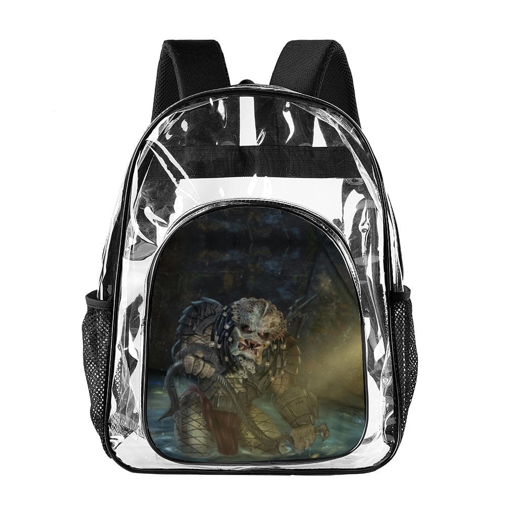 Alien-Vs-Predator 25 Xenomorph 10 Cute Clear Backpack for Mens/Women ...