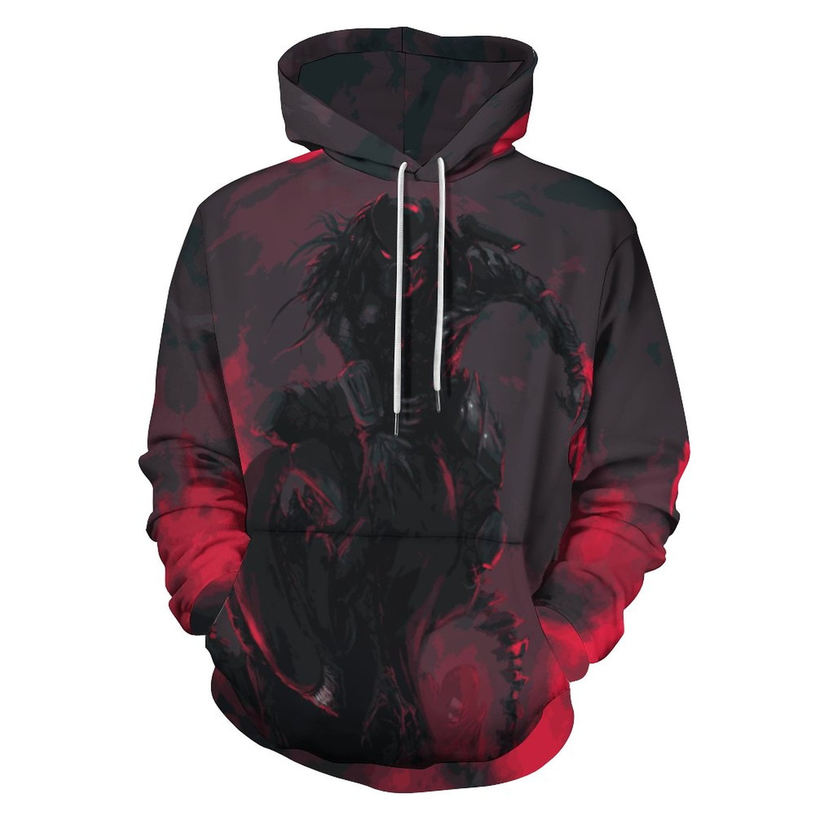 Alien Vs Predator 25 Xenomorph Men's Tops Novelty Hoodie Long Sleeve ...