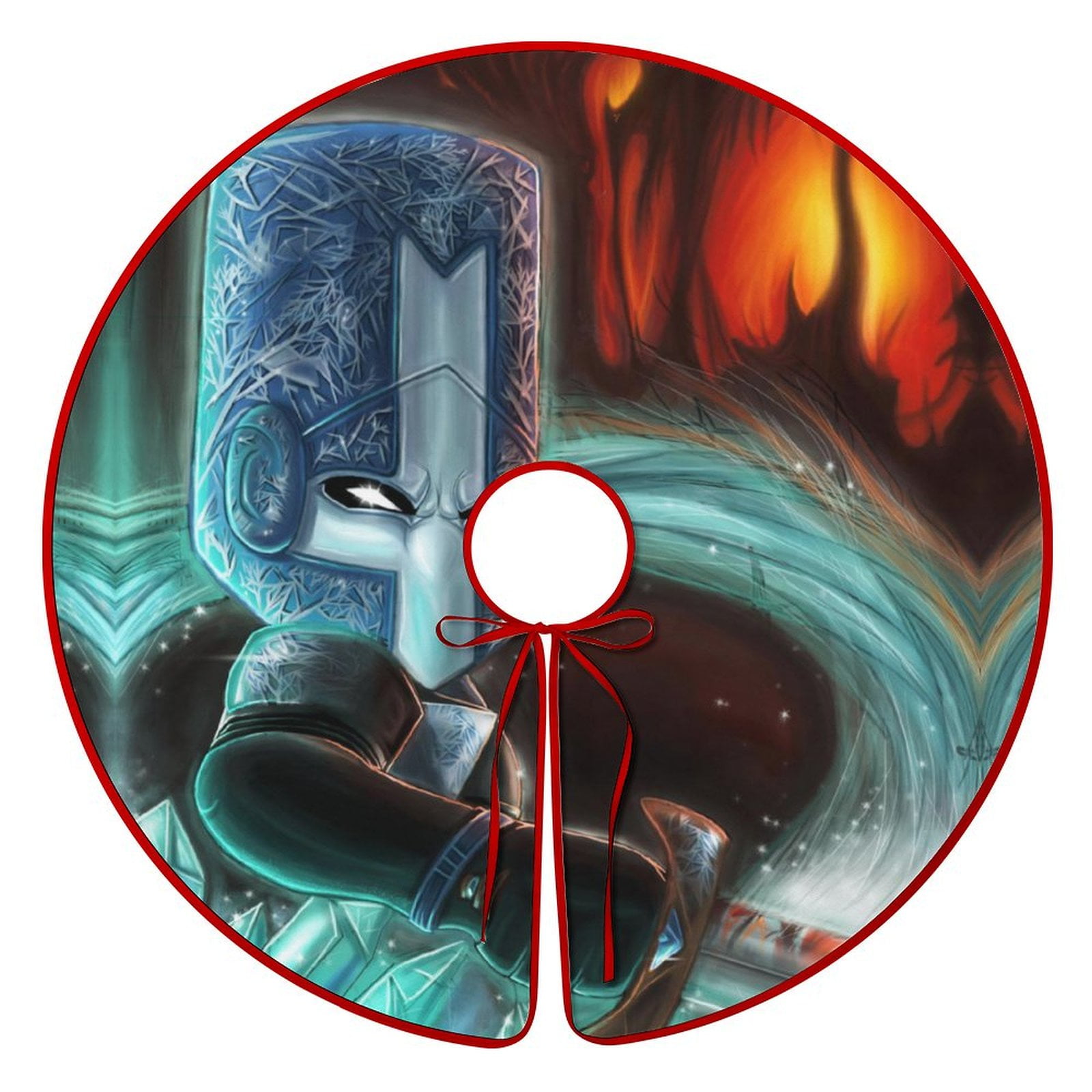 Alien Vs Predator 3 Christmas Tree Skirt,Christmas Tree Decorations ...