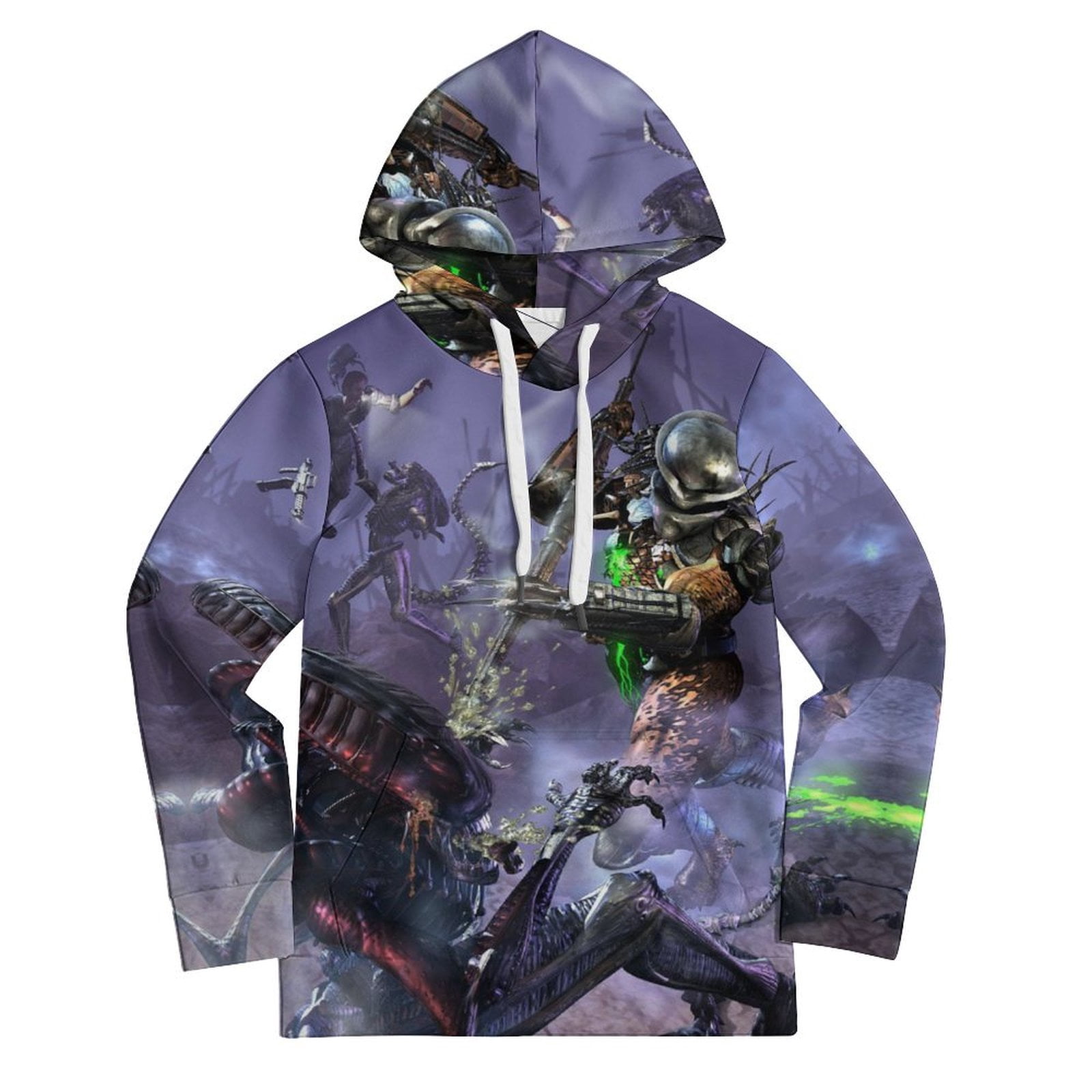 Alien-Vs-Predator 4 Youth Tops Novelty Hoodie Long Sleeve Graphic Anime ...