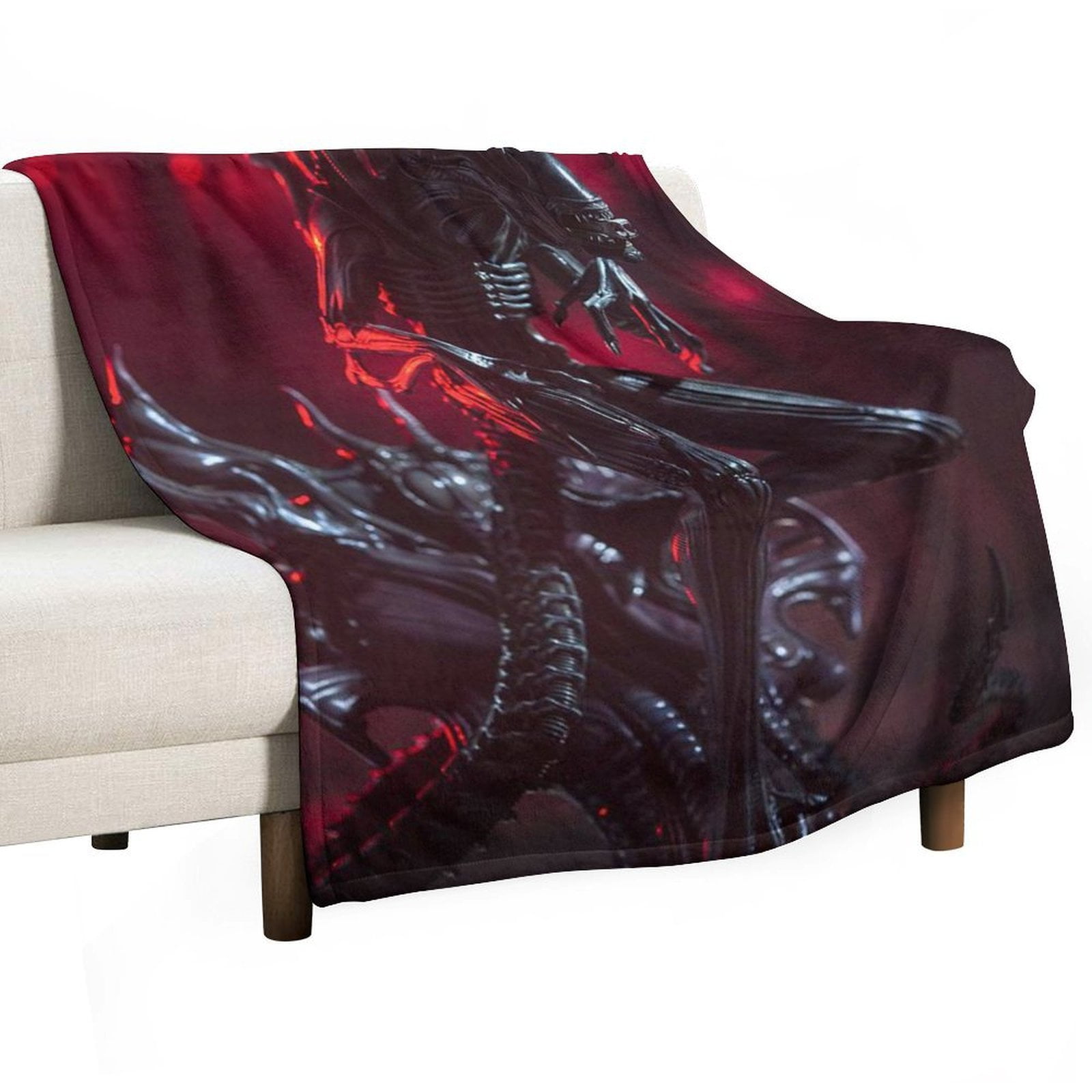 Alien-Vs-Predator 5 Soft Warm Bedding Fleece Throw Blanket for Sofa ...
