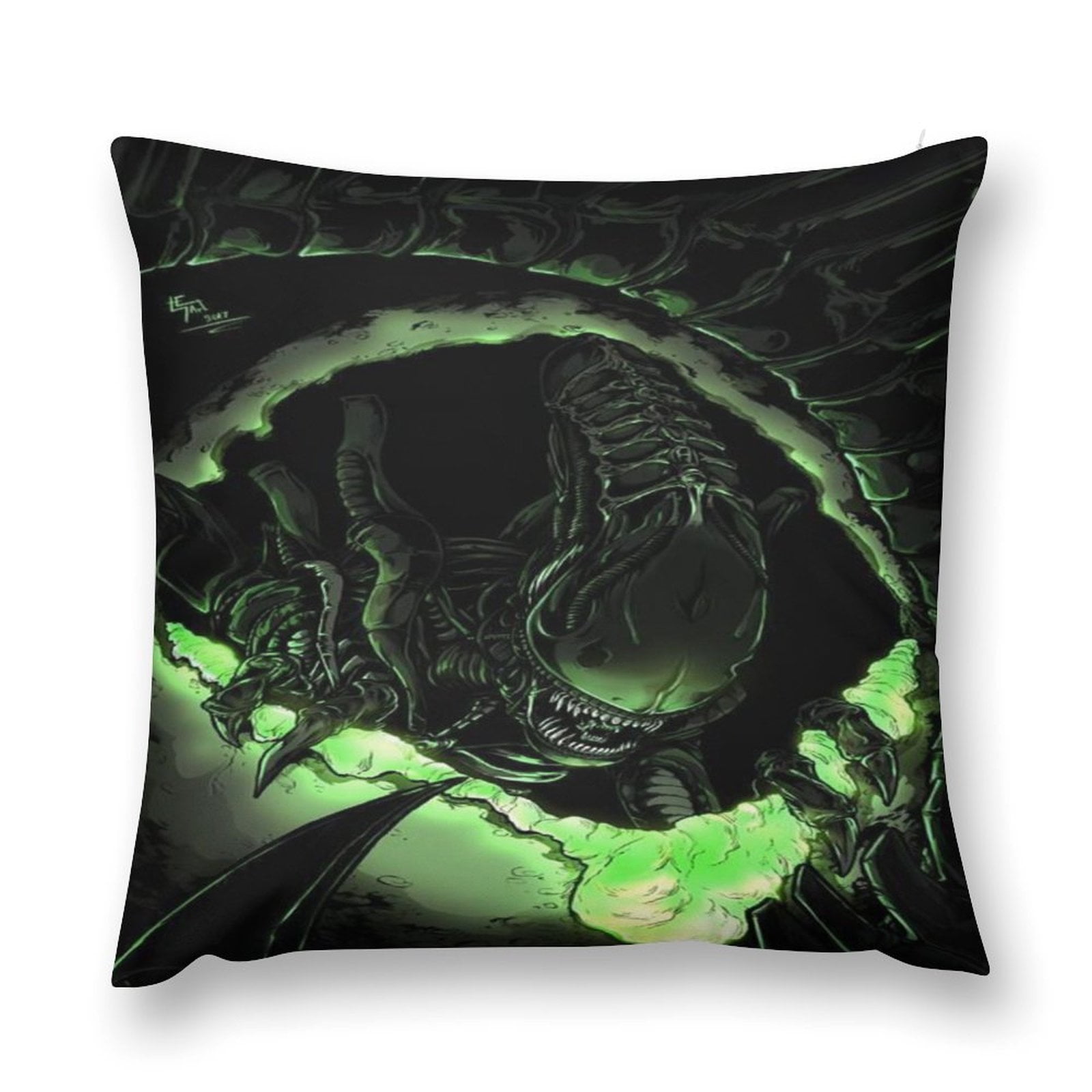 Alien Vs Predator 6 Microfiber Pillow Cases for Bed Cartoon Cushion ...