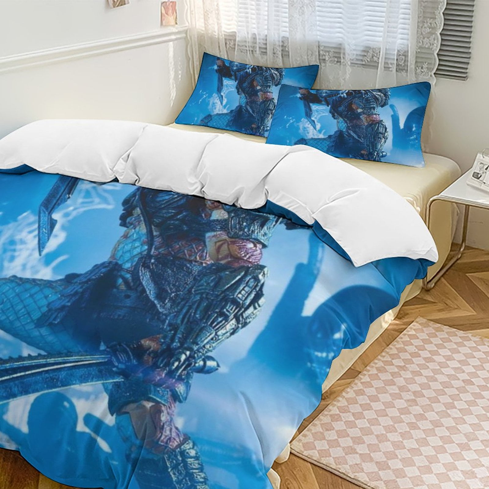 Alien-Vs-Predator 7 Three Piece Duvet Cover Set: Duvet Cover 3 Piece ...