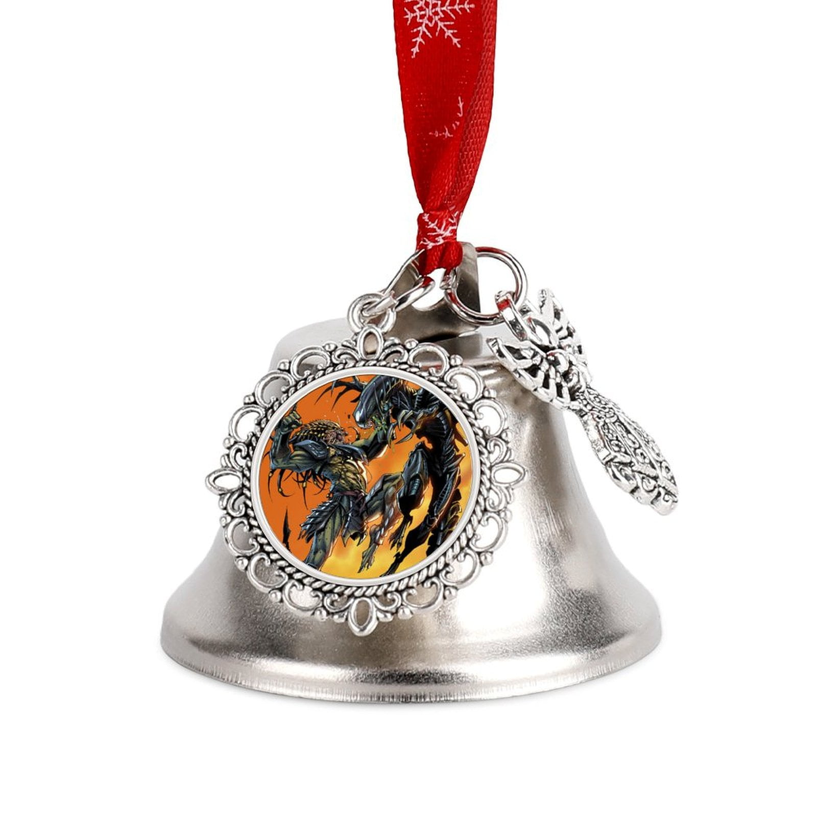 Alien Vs Predator 8 Christmas Jingling Bell Ornament for Christmas Tree ...