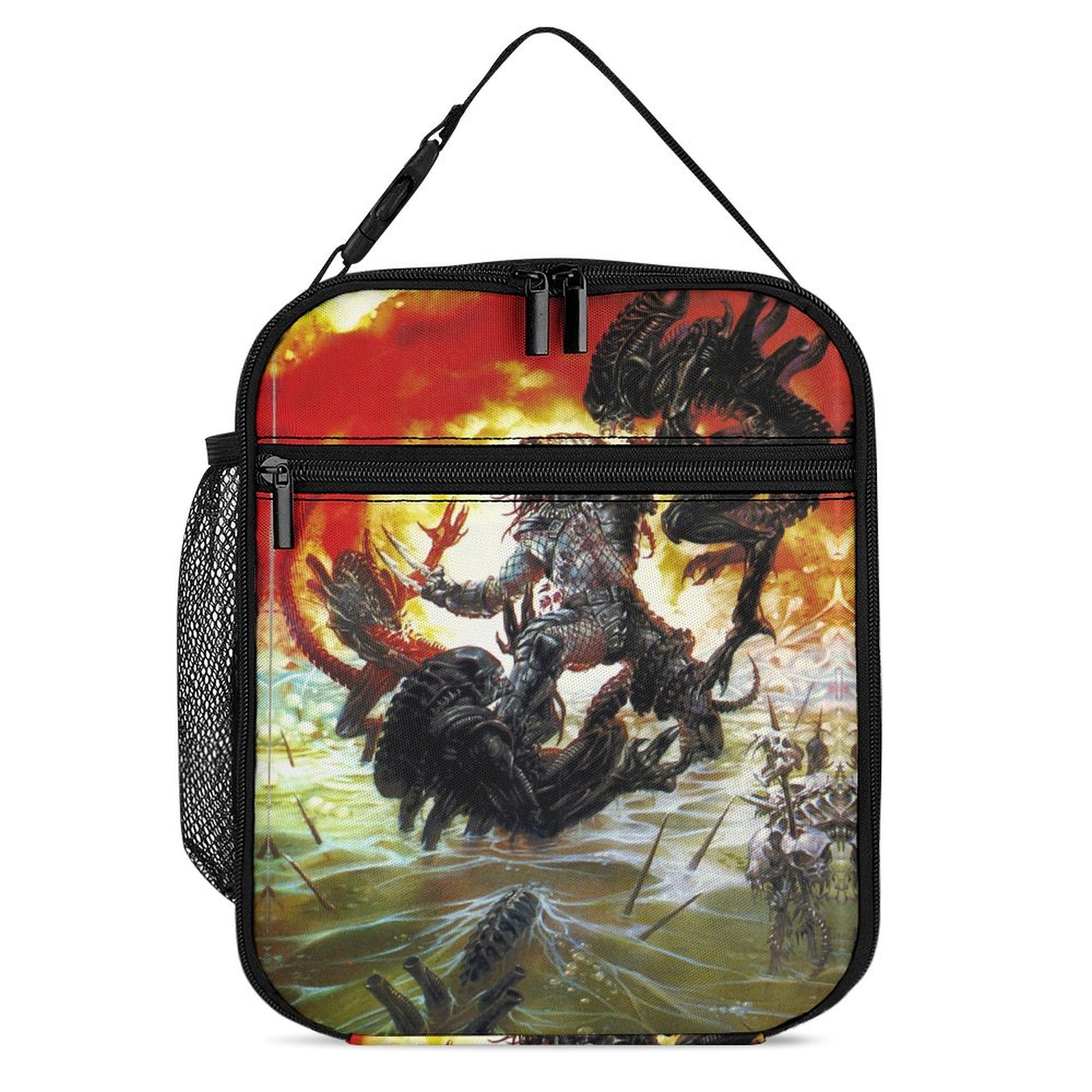 Alien Vs Predator 9 Lunch Bag/Tote Bag for Men/Women/Teens Portable ...
