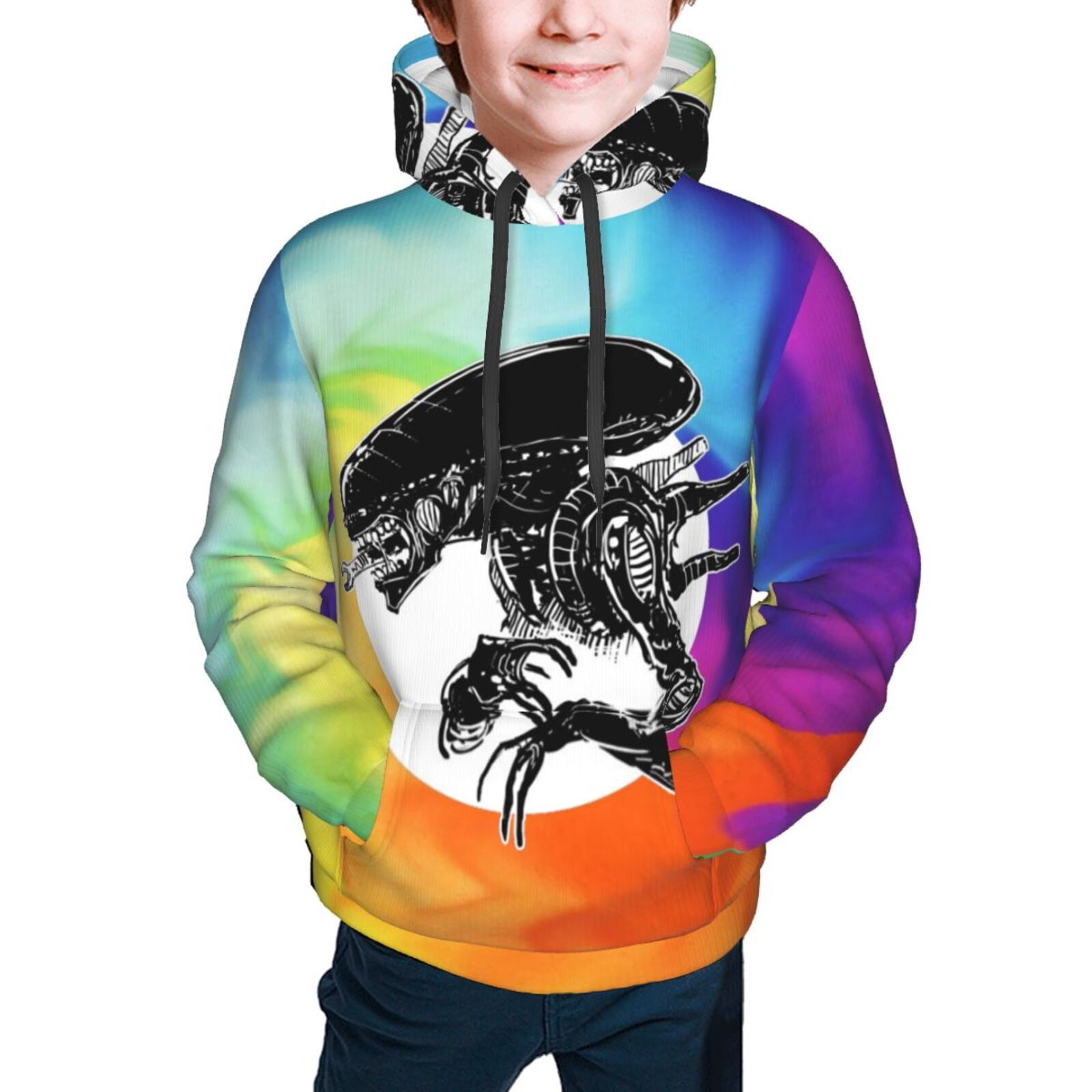 Alien Vs Predator Boy's Girl's Anime Hoodie Fashion Pullover ...