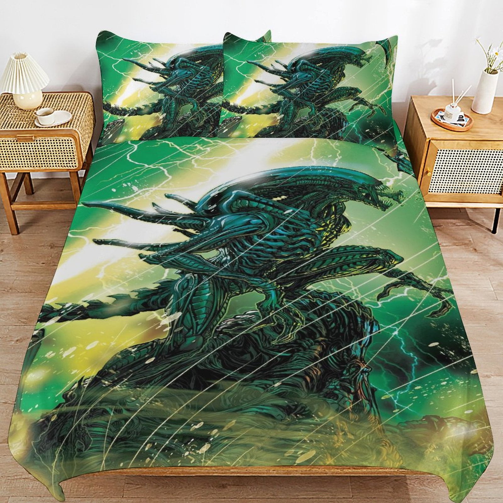 Alien Vs Predator Duvet Cover Sets Twin King Size for Kids Boys Girls ...