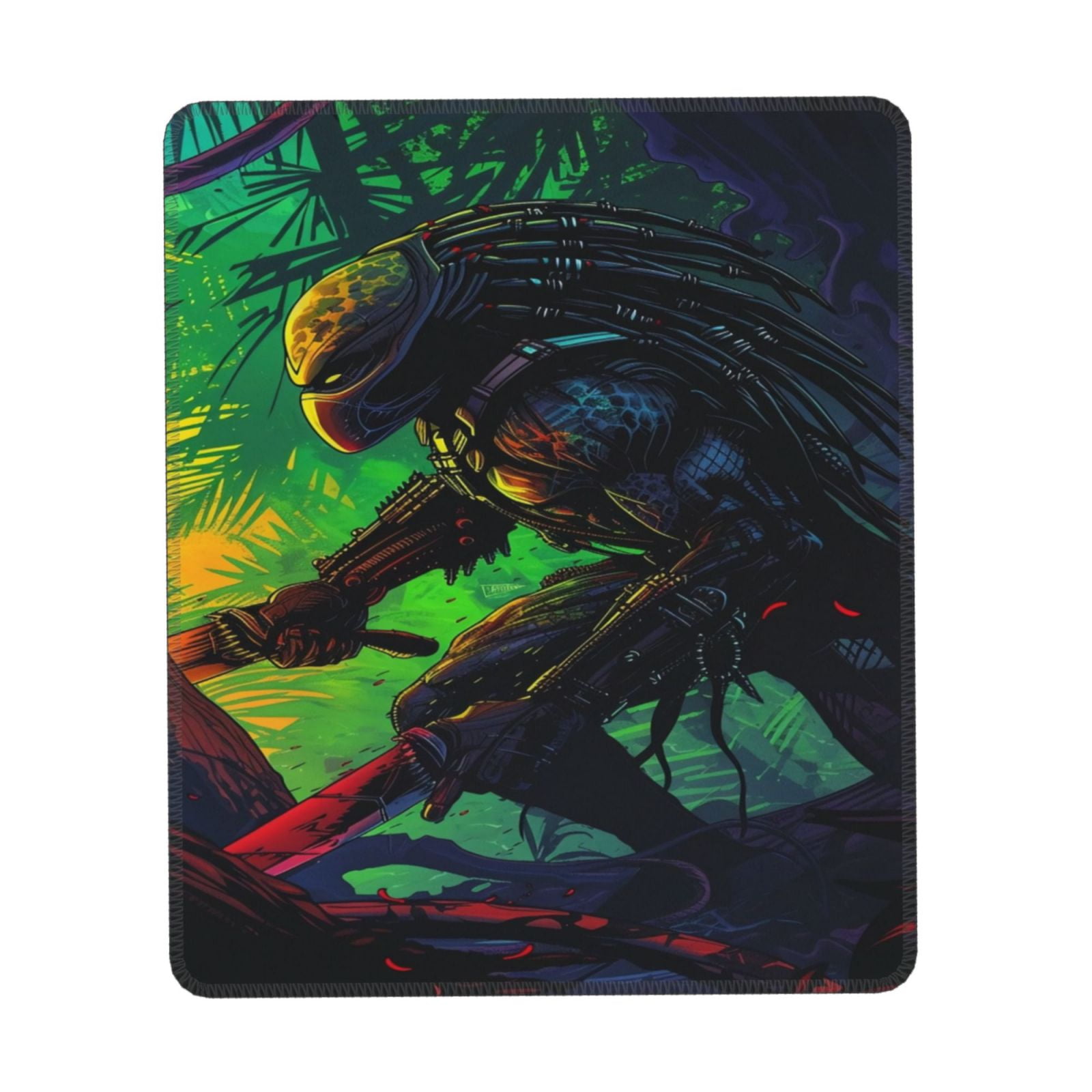 Alien Vs Predator Mouse Pad Personalized Gaming Mouse Mat With Stitched ...