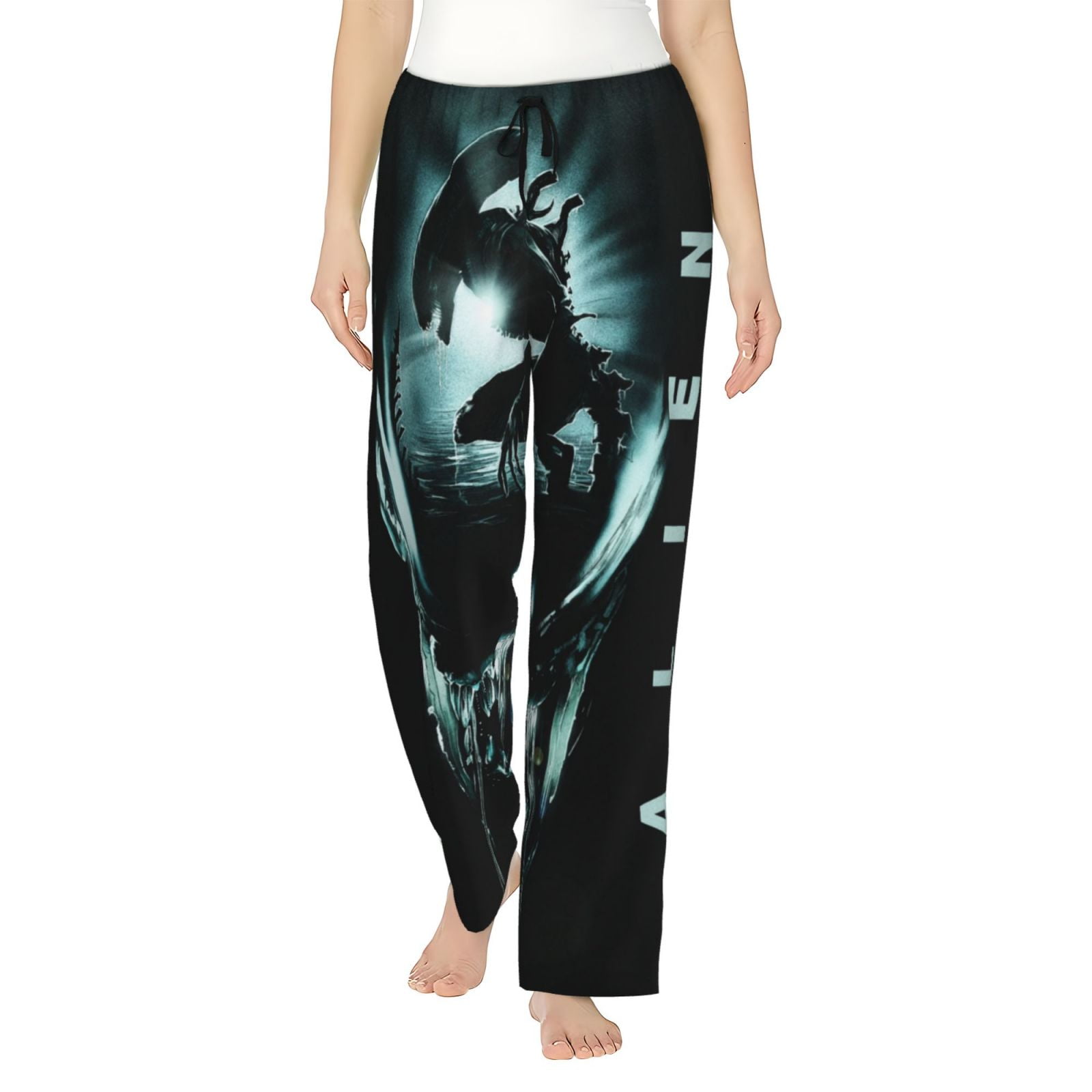 Alien Vs Predator Women's Pajama Pants Soft Comfy Causal Pajama Bottoms ...