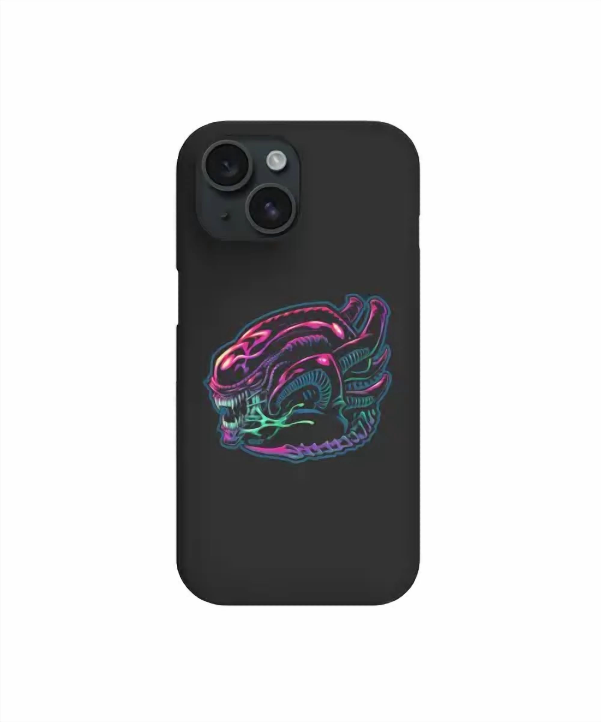 Alien Warrior Xenomorph Sci-Fi Horror Phone Case for iPhone 16 15 14 13 ...