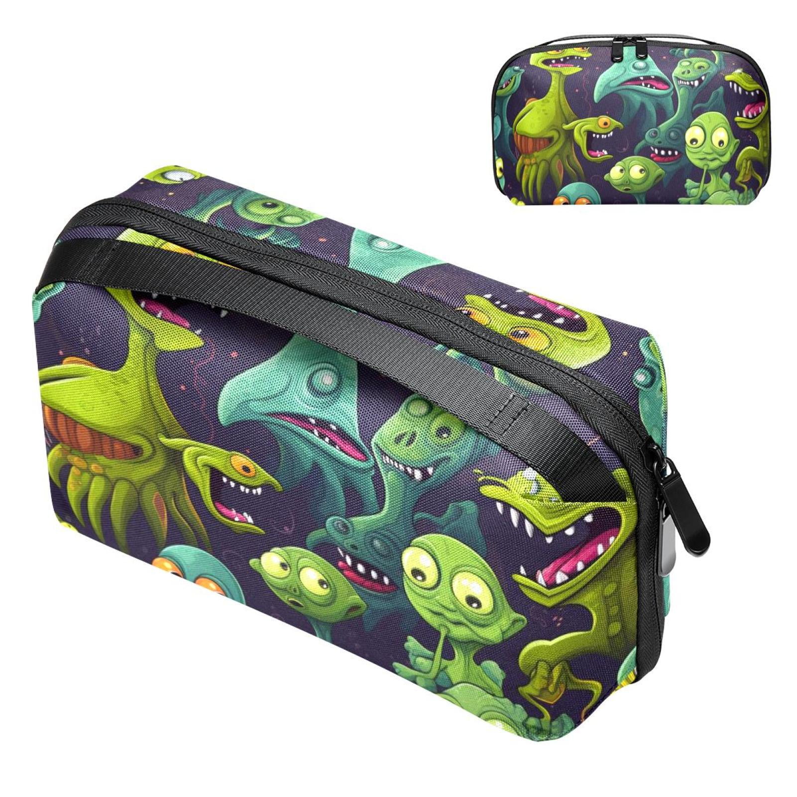 Alien Waterproof Oxford Cloth Hard Drive Case with Charger Pouch, PC ...