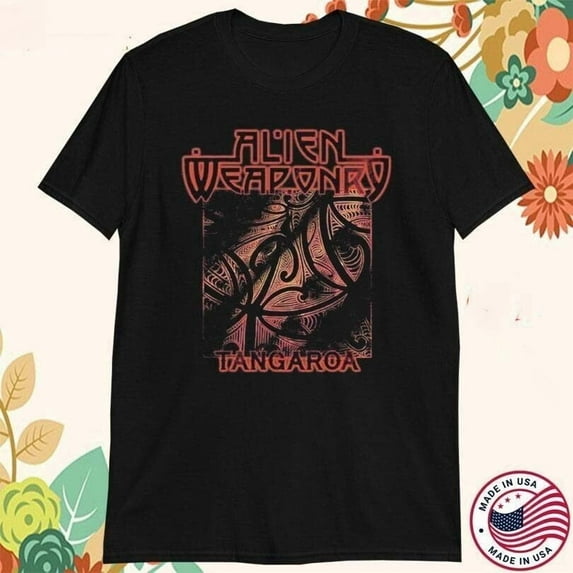 Alien Weaponry Band Cotton Black Full Size T-shirts BL889 - Walmart.com