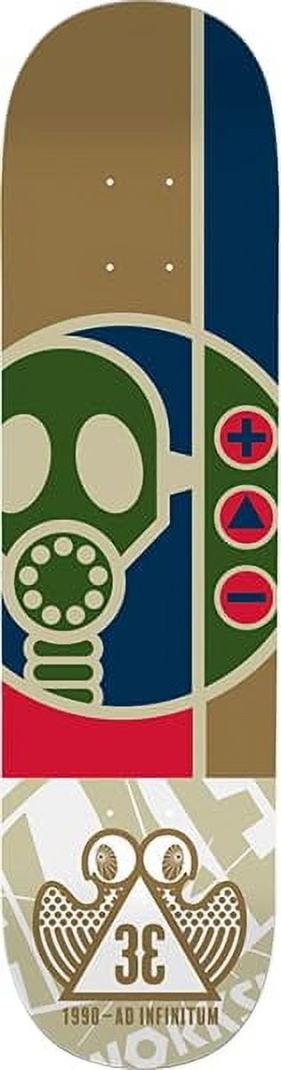Alien Workshop Gasmask 33 Deck 8.37 - Assembled AS Complete Skateboard ...