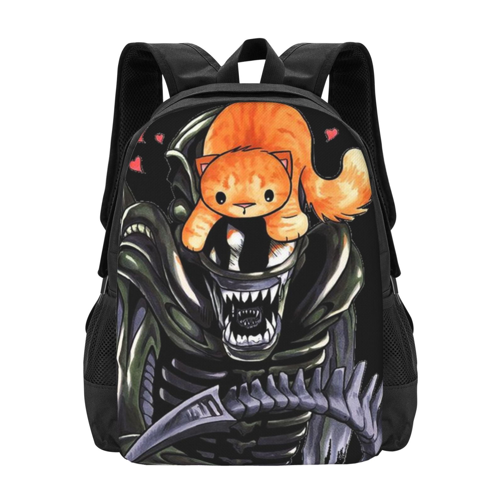 Alien Xenomorph Backpack Fashion Travel Backpack Laptop Backpack 16 ...