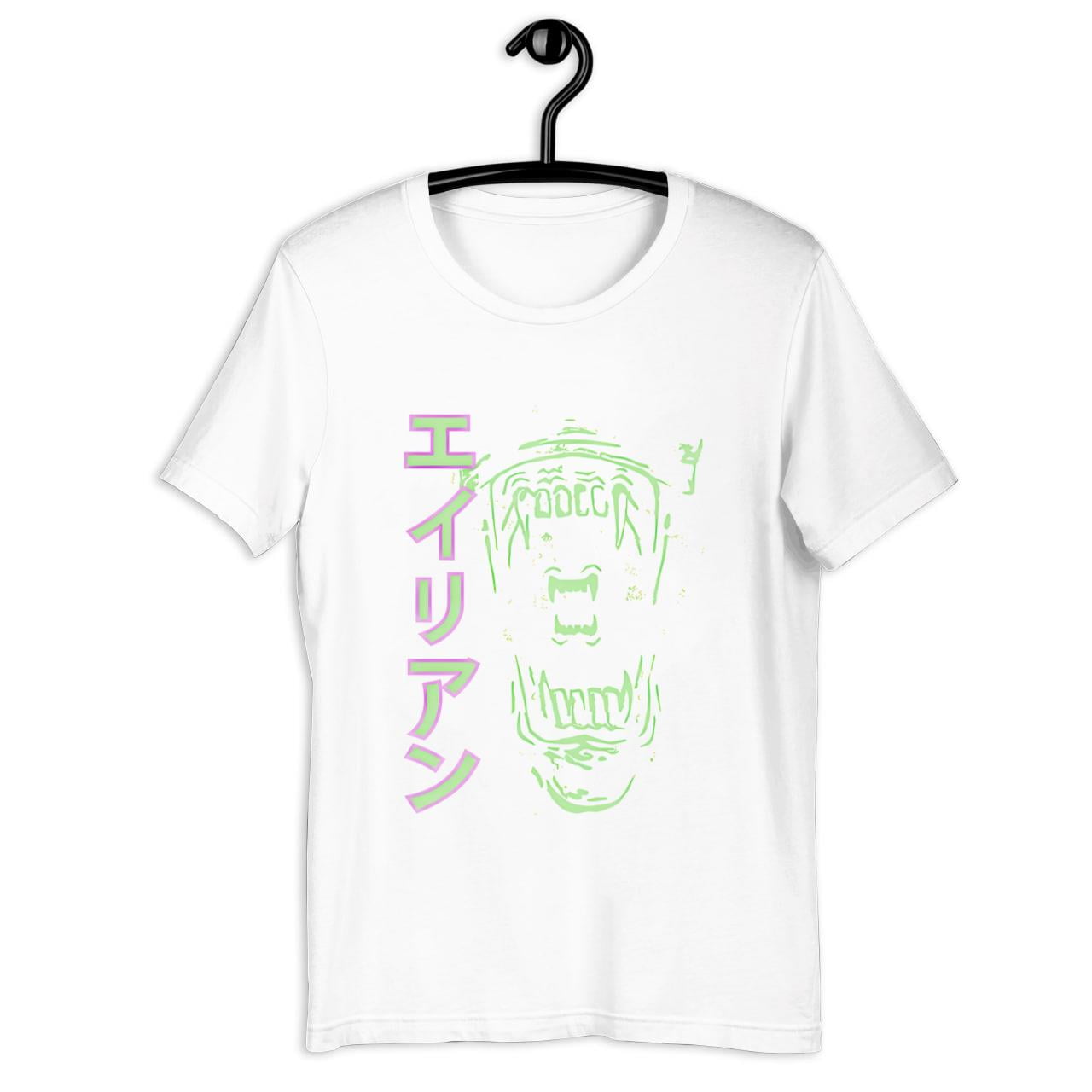 Alien Xenomorph Graphic T-Shirt, Reto Sci-Fi Movie Tee Shirt, 70s Alien ...