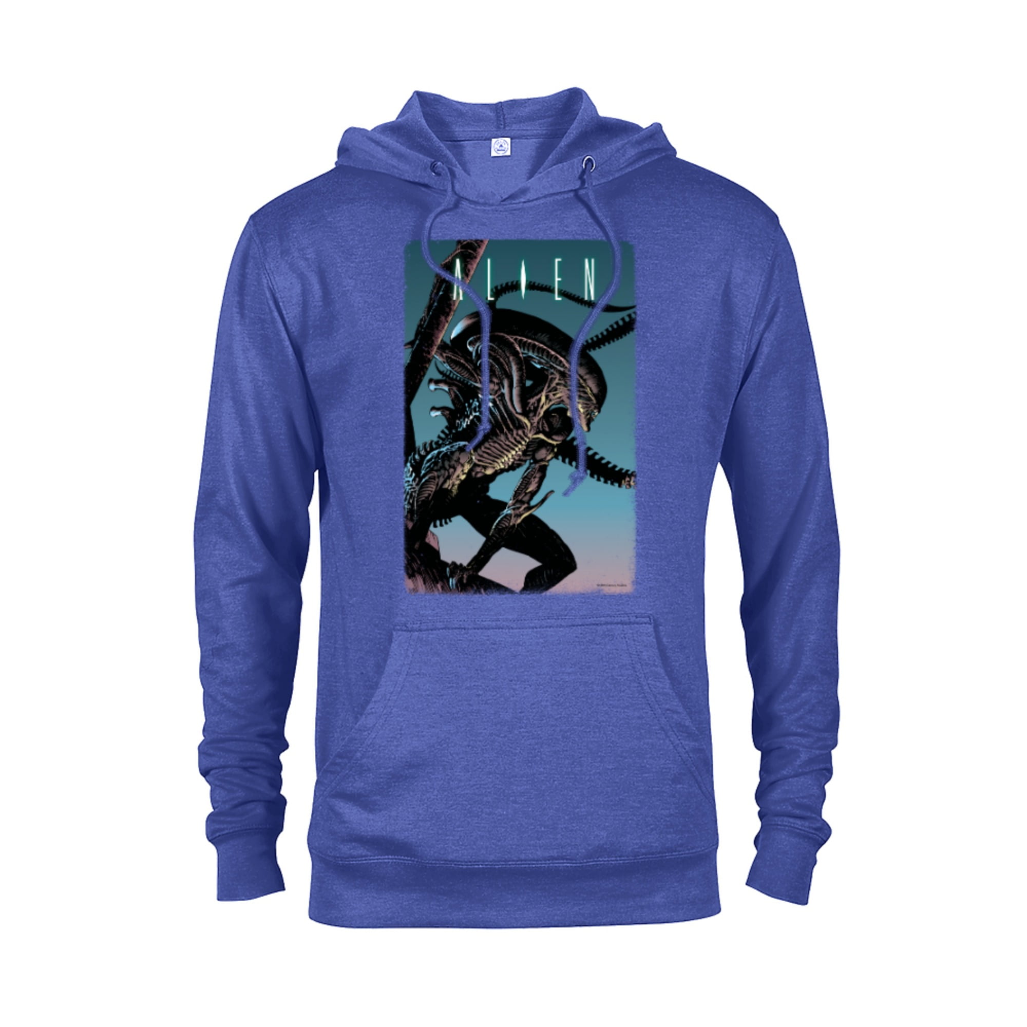 Alien Xenomorph Illustrated Poster - Pullover Hoodie for Adults ...