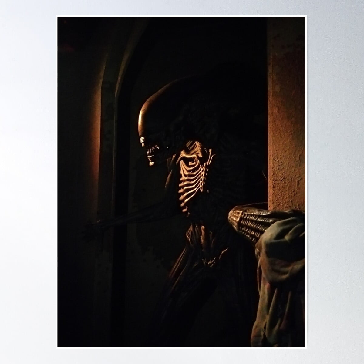 Alien Xenomorph Poster Wall Art, Modern Wall Decor For Living Room ...