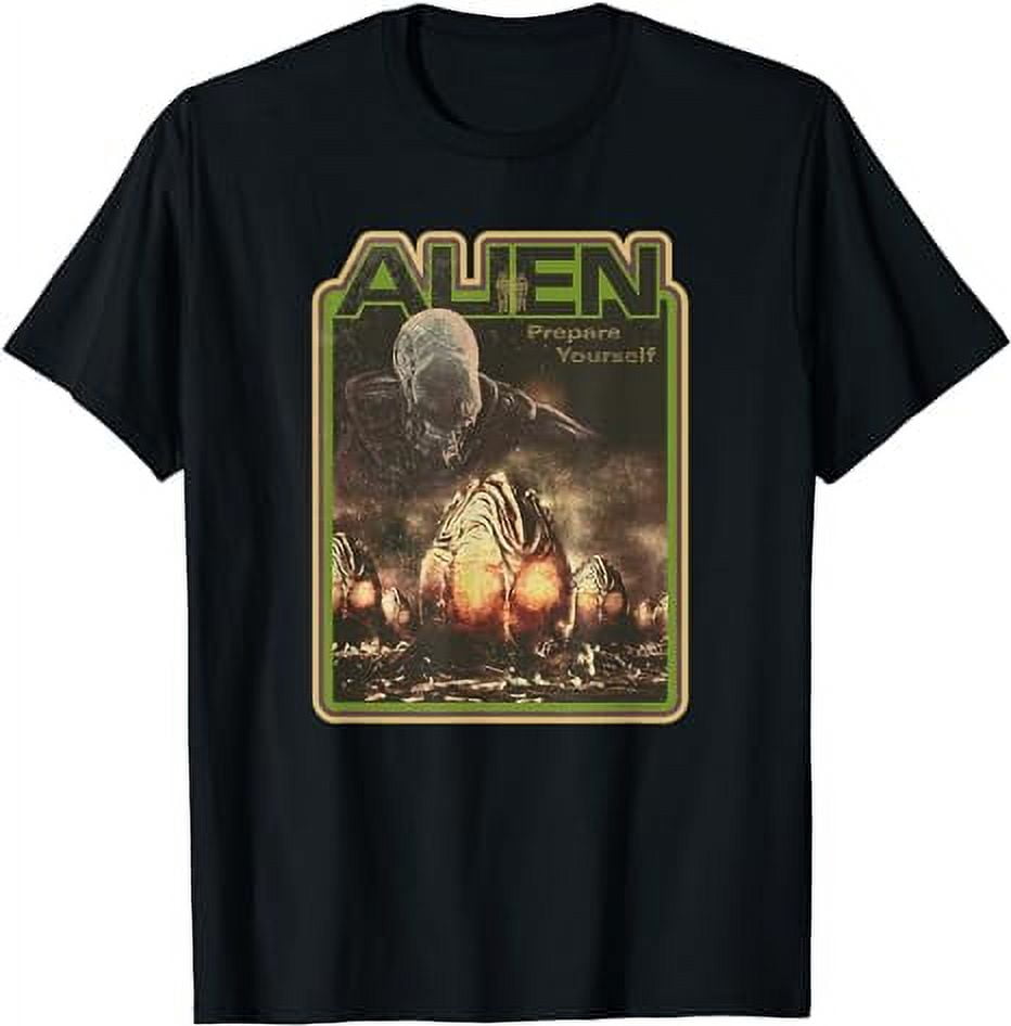 Alien Xenomorph Prepare Yourself Retro T Shirt