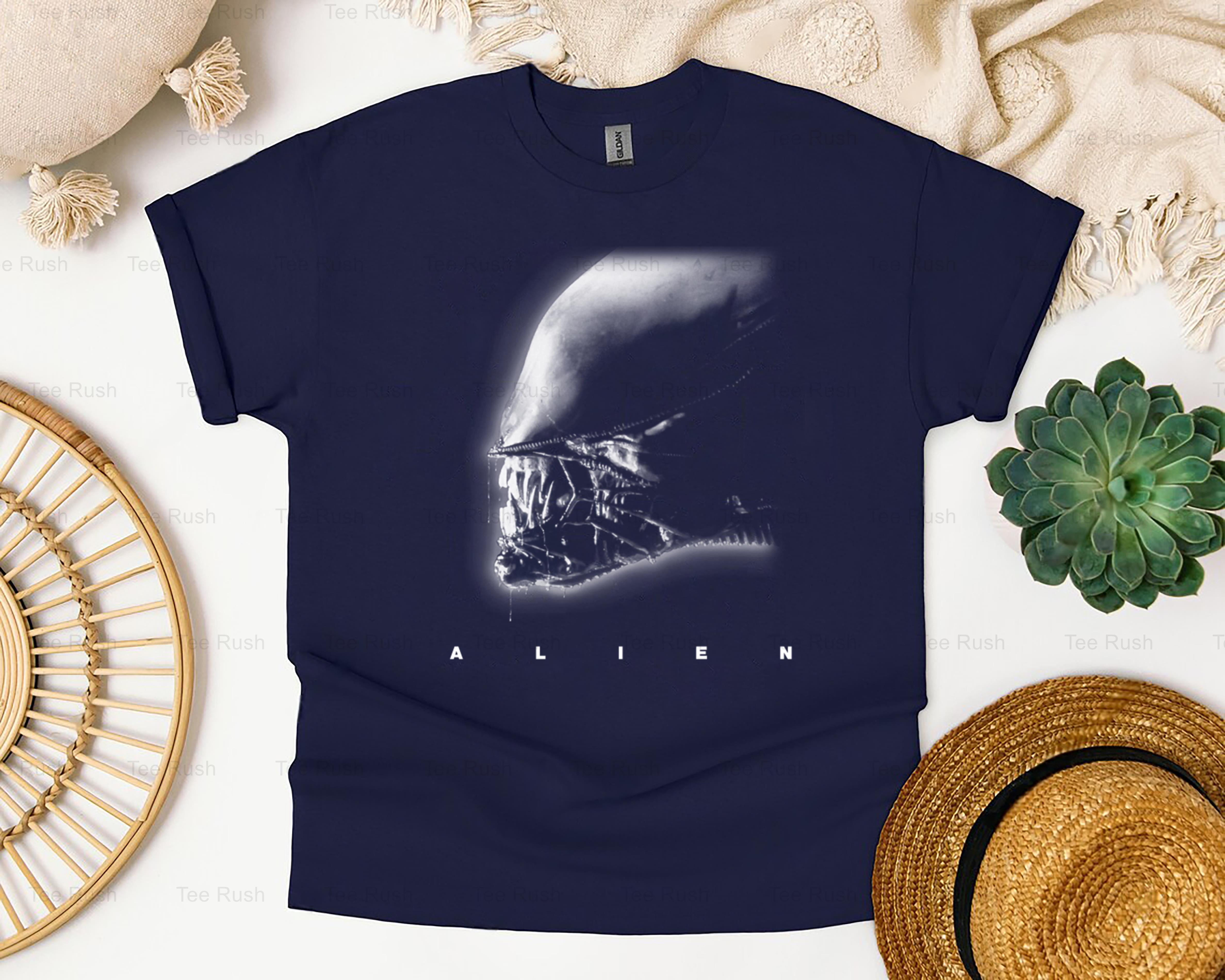 Alien Xenomorph Sci Fi Horror Movie Ridley Scott HR Giger, (1),T-Shirt ...