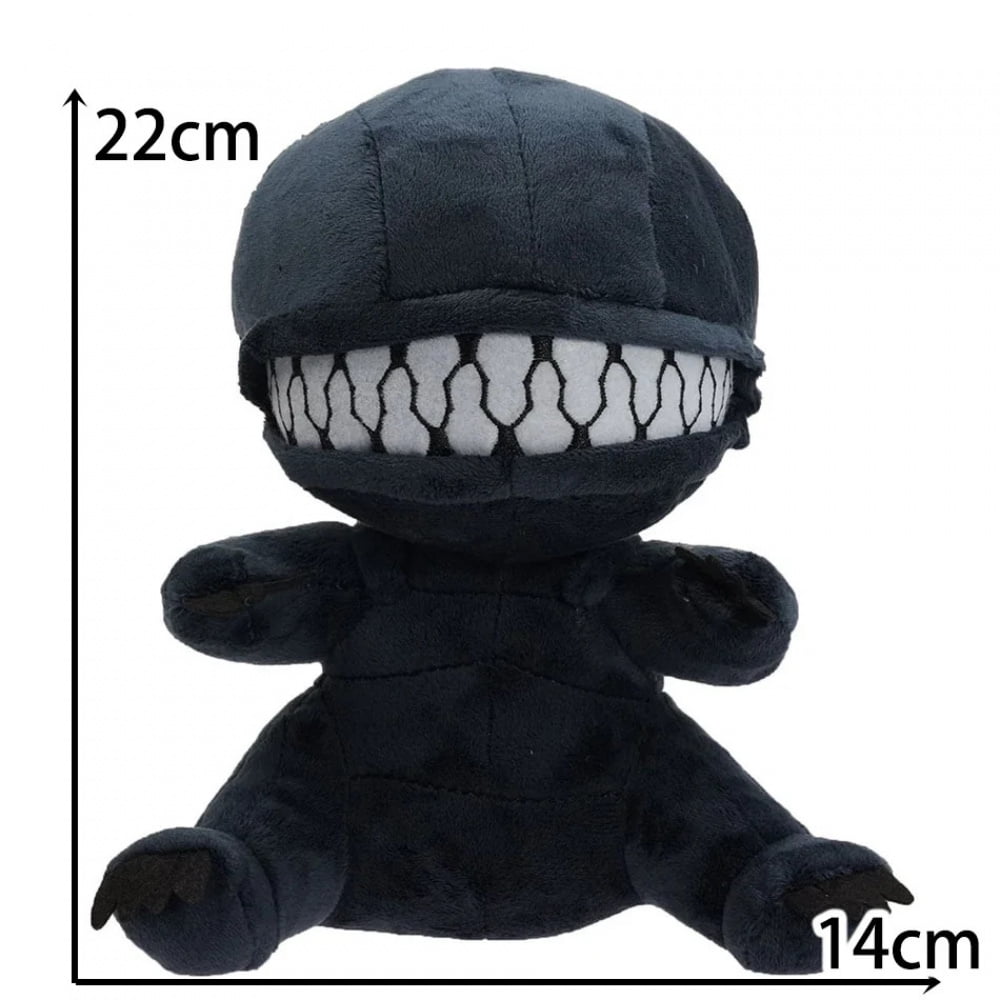 Alien Xenomorph Shaped Zipper Mouth Plush Doll Kawaii Plush Pillows ...