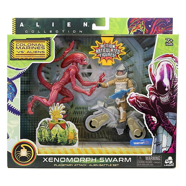 Alien - Xenomorph Swarm - Xenomorph Runner With Action Figure Set ...