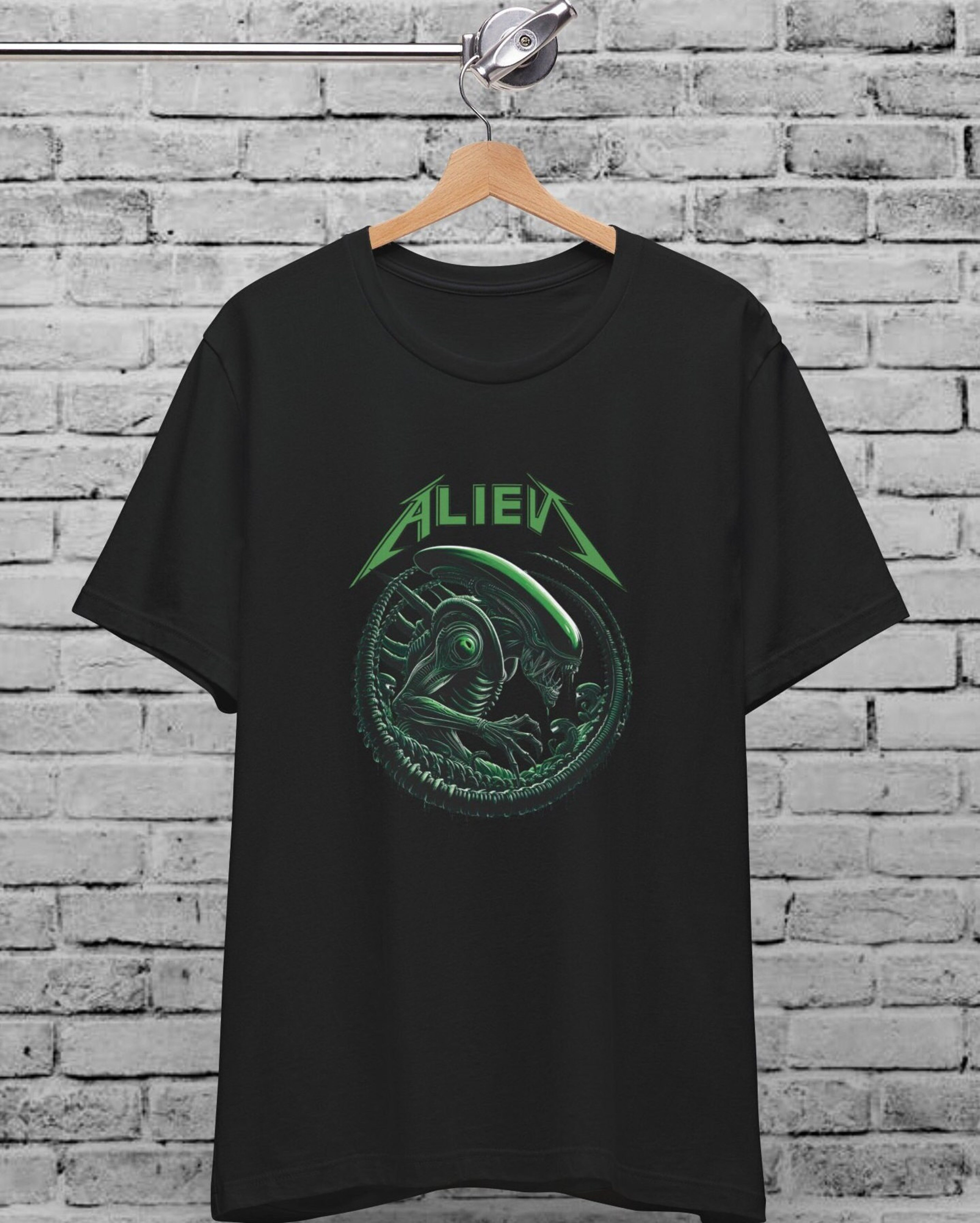 Alien Xenomorph Unisex T-Shirt For Men & Women, Alien Movie Shirt ...