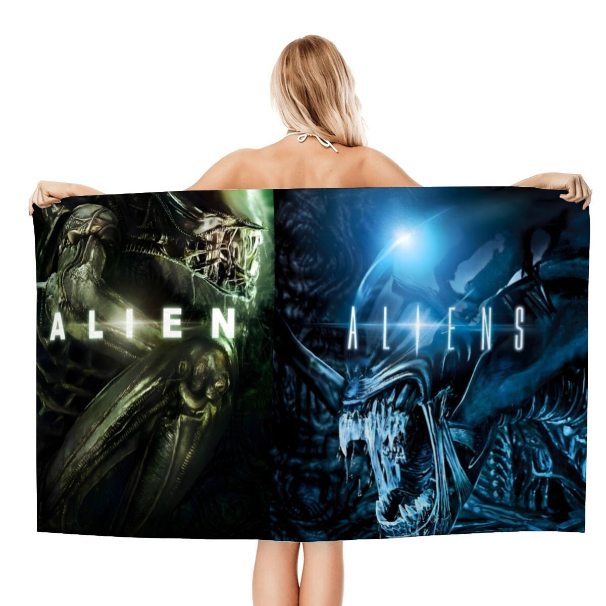 Alien-theme Gifts Quick-dry Beach Towel for Women Girl Birthday ...