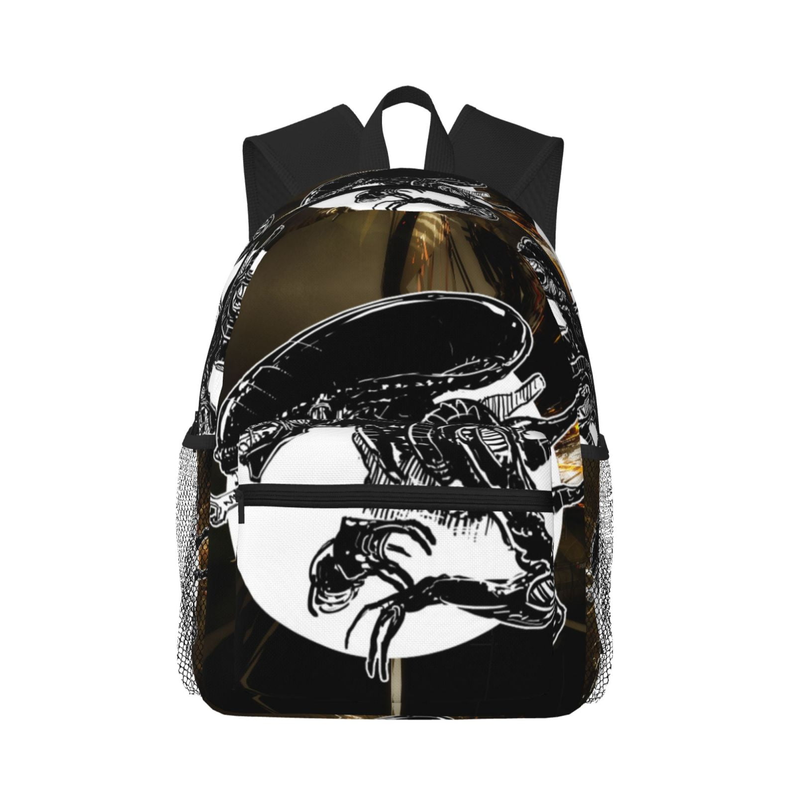 Alien vs Predator Fashion Backpack Daypack for Camping Anime Bag ...