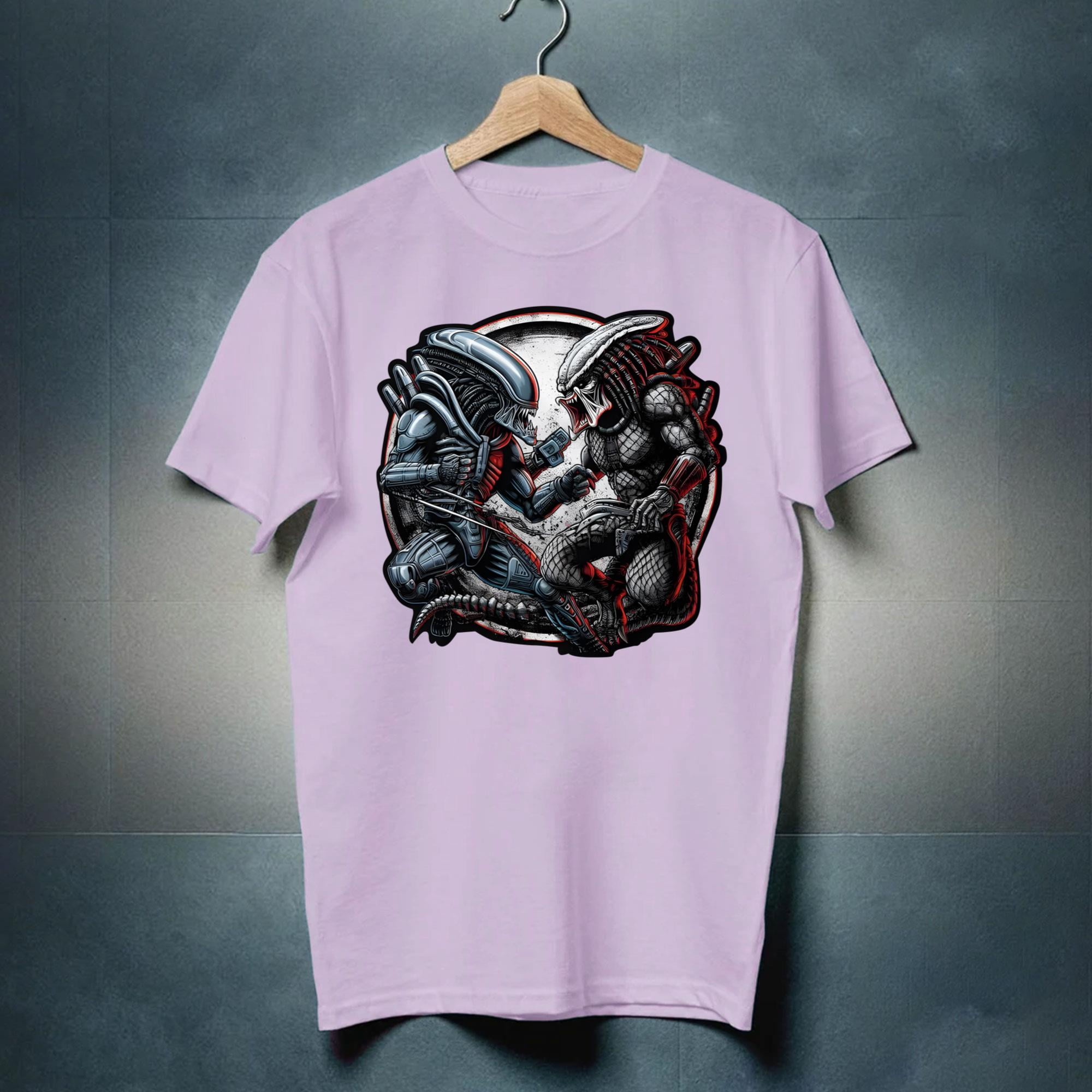 Alien vs. Predator T-Shirt - Intergalactic Showdown Apparel-TH6105 ...
