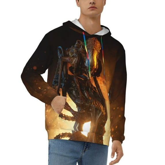 Alien vs Predator Xenomorph Unisex Men's/Women's Cartoon Hoodie Fashion ...