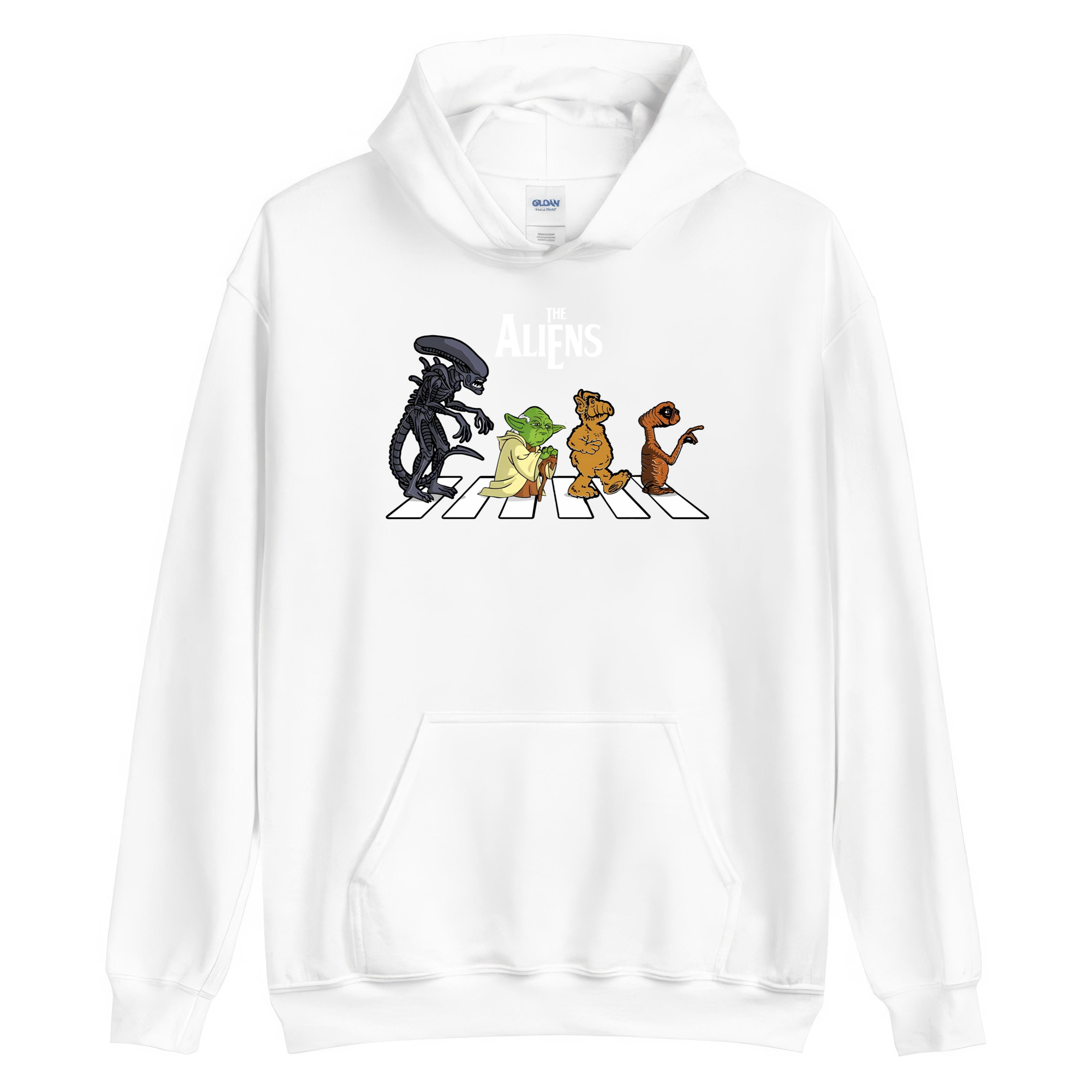 Aliens Abbey Road Graphic Tee, Extra-Terrestrial-Inspired Shirt - Walmart.com